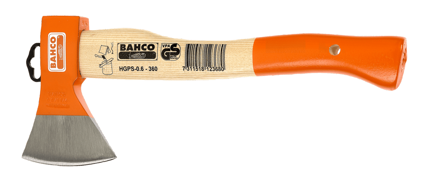 Bahco Camping Axe with Curved Ash Wood Handle 360mm 800g – Sam Turner ...