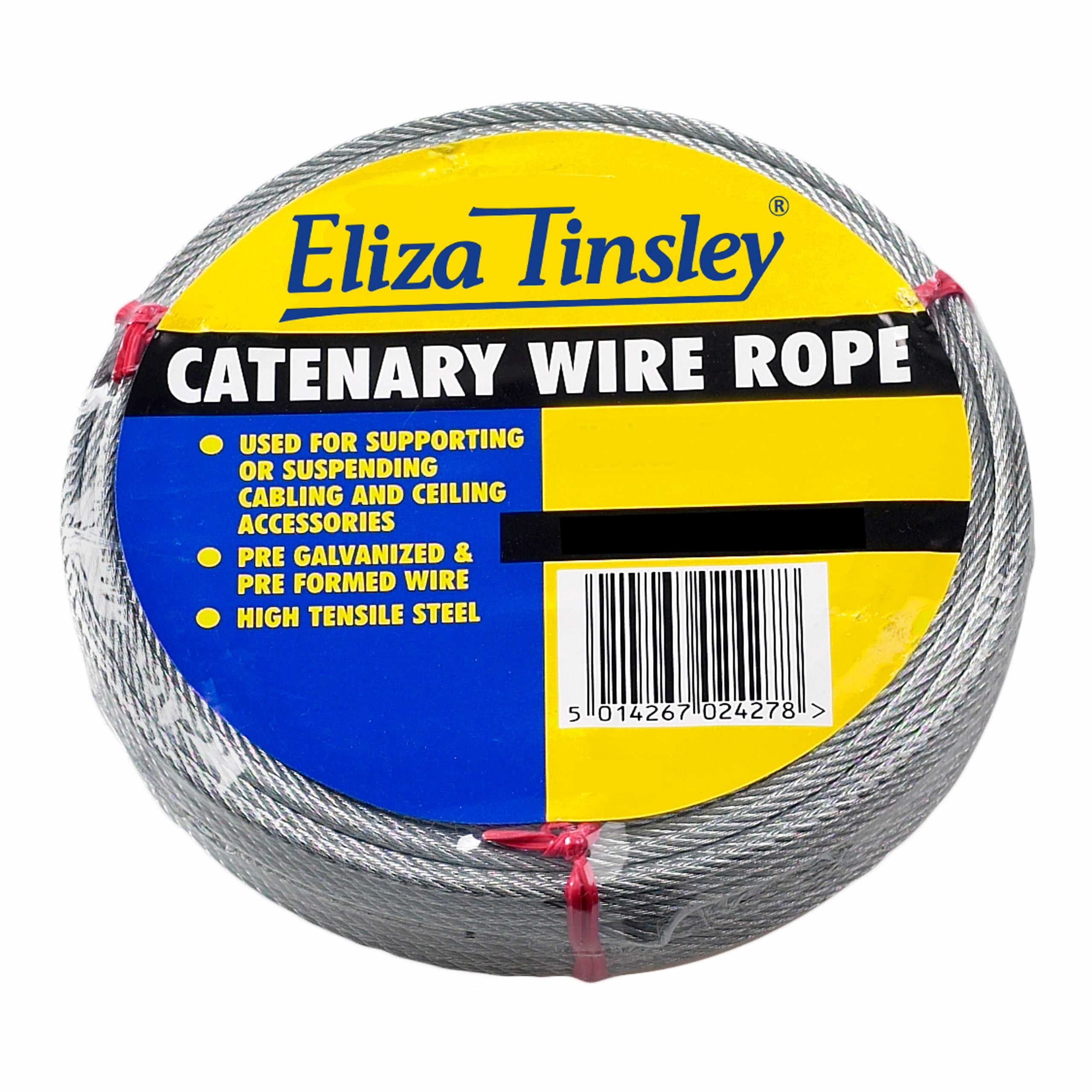 Eliza Tinsley Catenary Galvanised Steel Wire Rope – Sam Turner & Sons