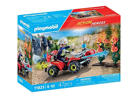 Playmobil Action Heroes Firefighting Quad – Sam Turner & Sons