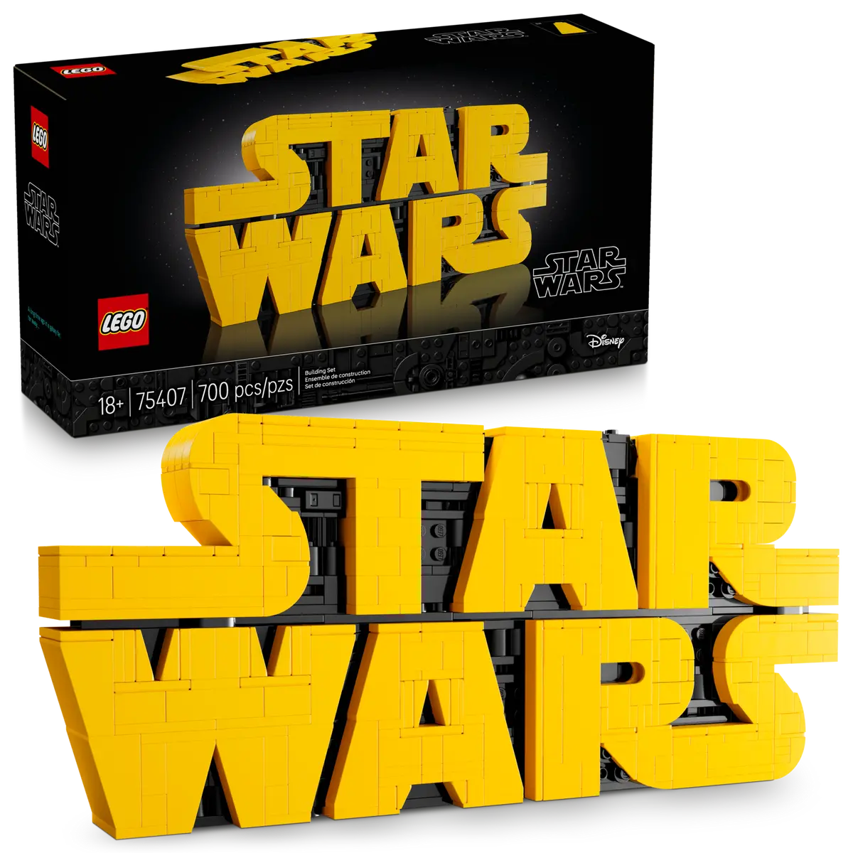Lego Star Wars Brick-Built Star Wars Logo 75407 – Sam Turner & Sons