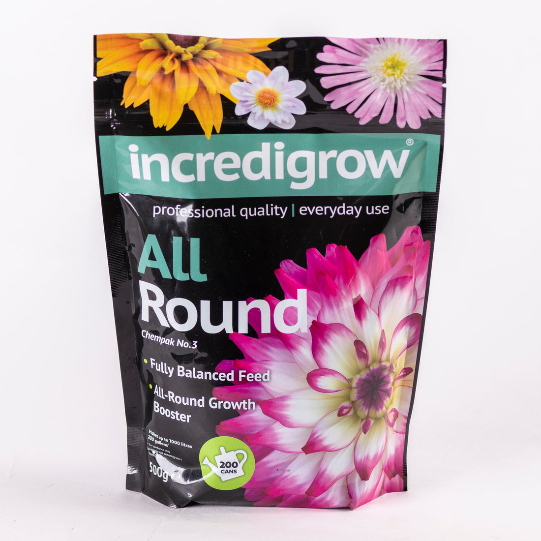 Incredigrow All Round Chempak No.3 Fully Balanced Feed 500g – Sam ...