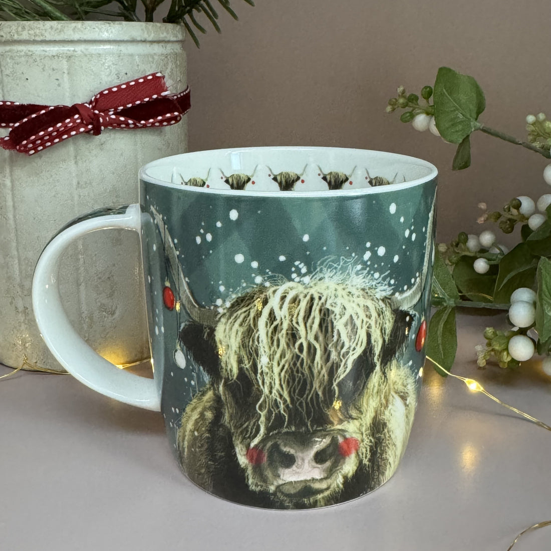Alex Clark Christmas Highland Cow Mug – Sam Turner & Sons