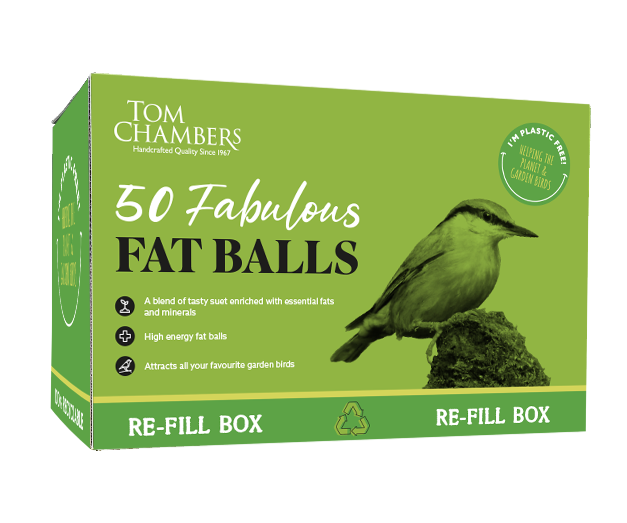 Tom Chambers Fabulous Fat Balls Box of 50 – Sam Turner & Sons