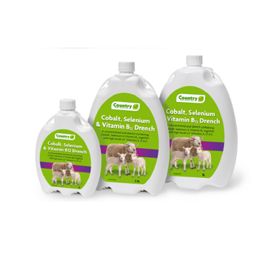 Country UF Cobalt Selenium and Vitamin B12 Drench – Sam Turner & Sons