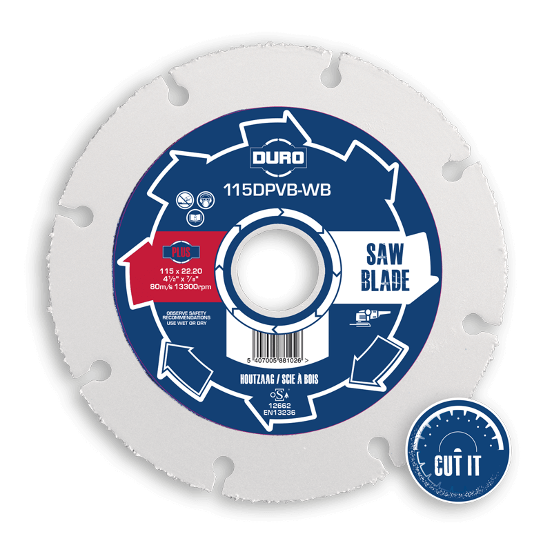 Duro DPVB-WB Carbide Grit Angle Grinder Blade – Sam Turner & Sons