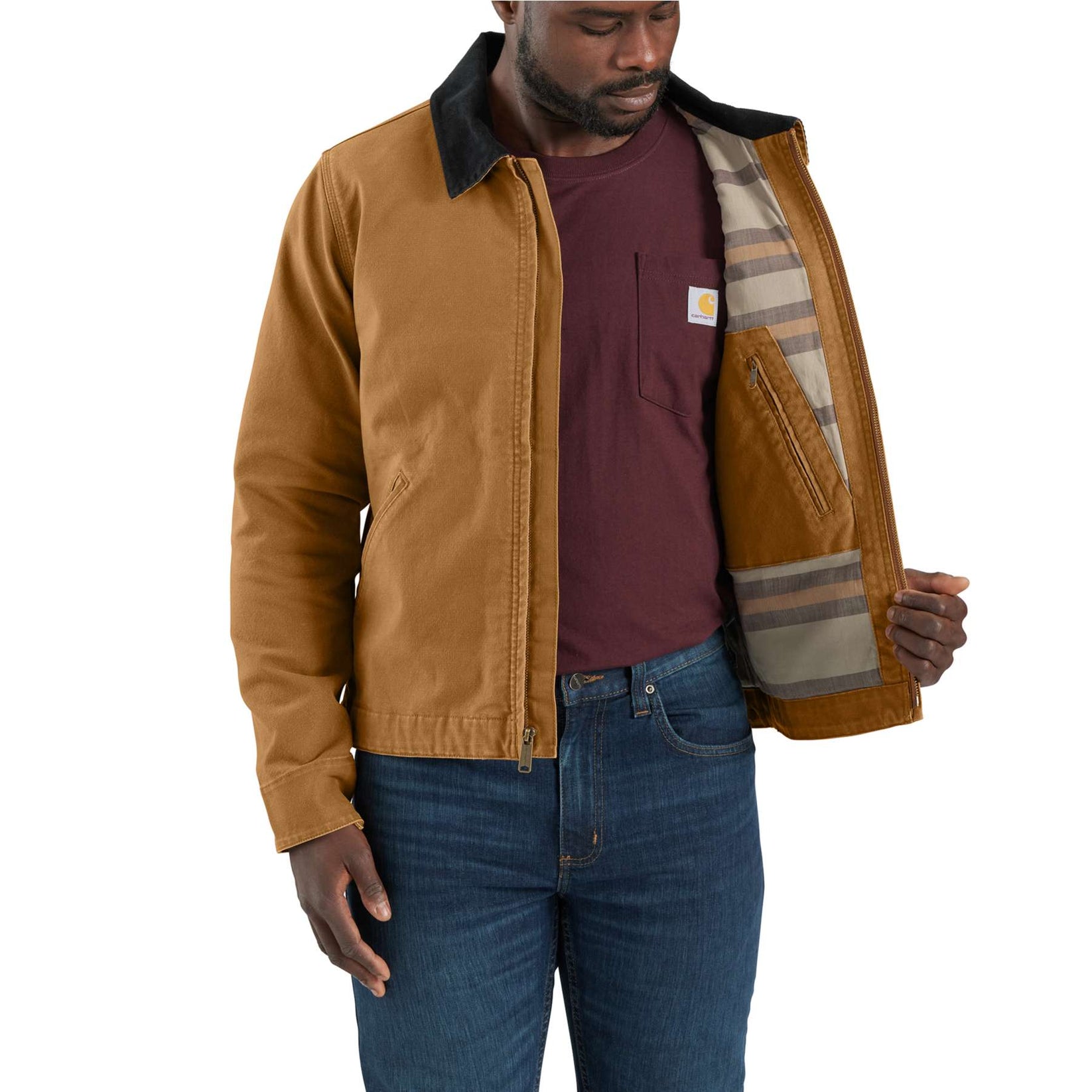 Carhartt Re-Engineered Rugged Flex Relaxed Fit Duck Detroit Jacket – Sam Turner & Sons