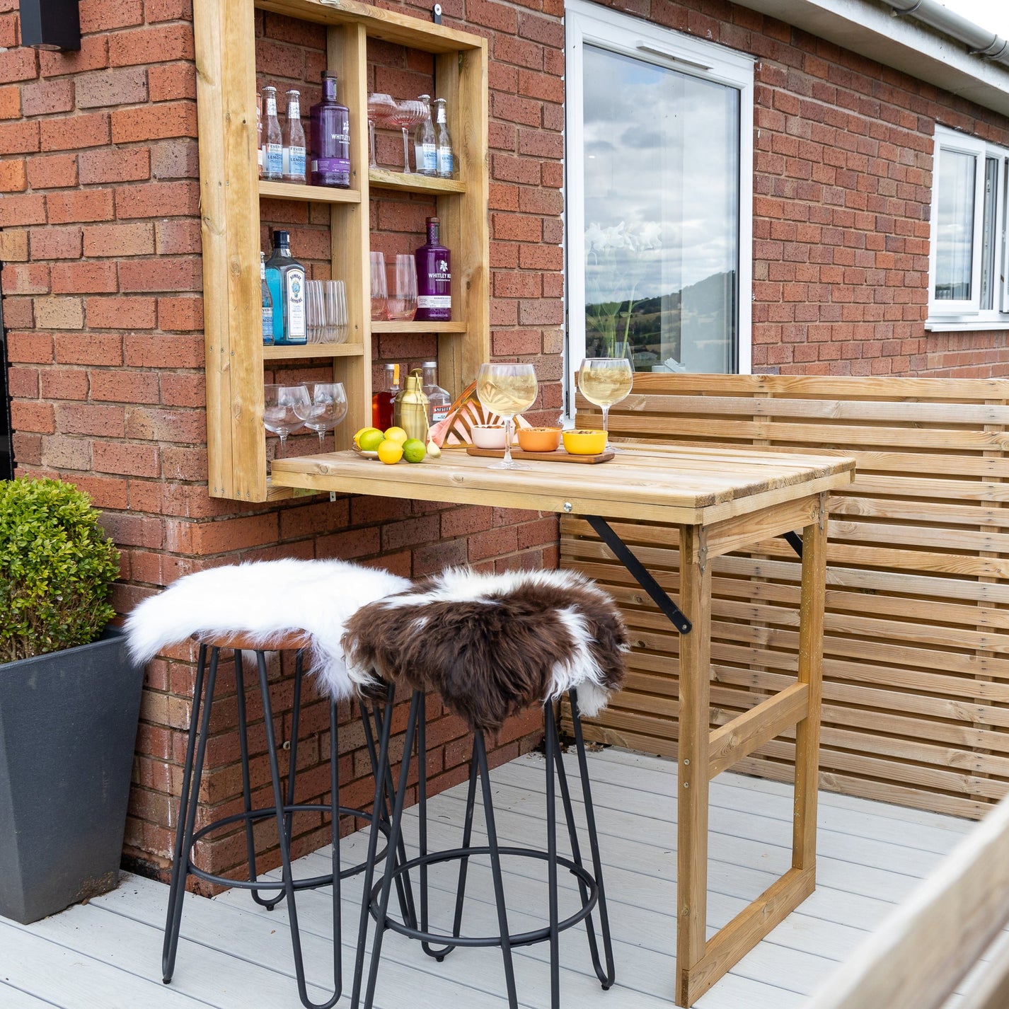 Forest Garden Fold Down Wall Garden Bar – Sam Turner & Sons