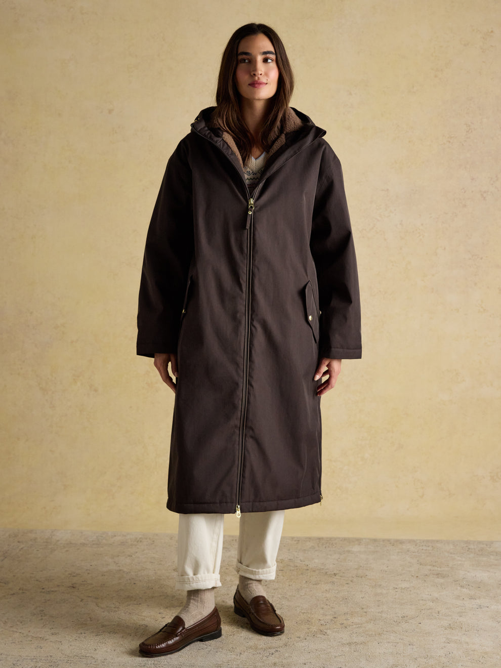 Joules Coverall Oversized Fleece Lined Waterproof Coat – Sam Turner & Sons