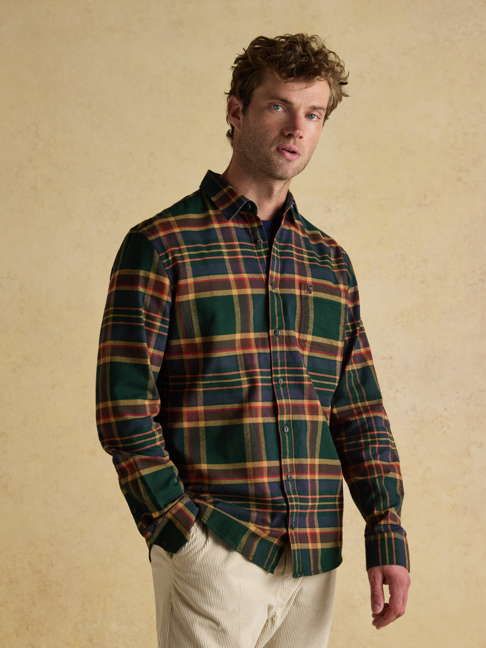 Joules Brushed Flannel Shirt – Sam Turner & Sons