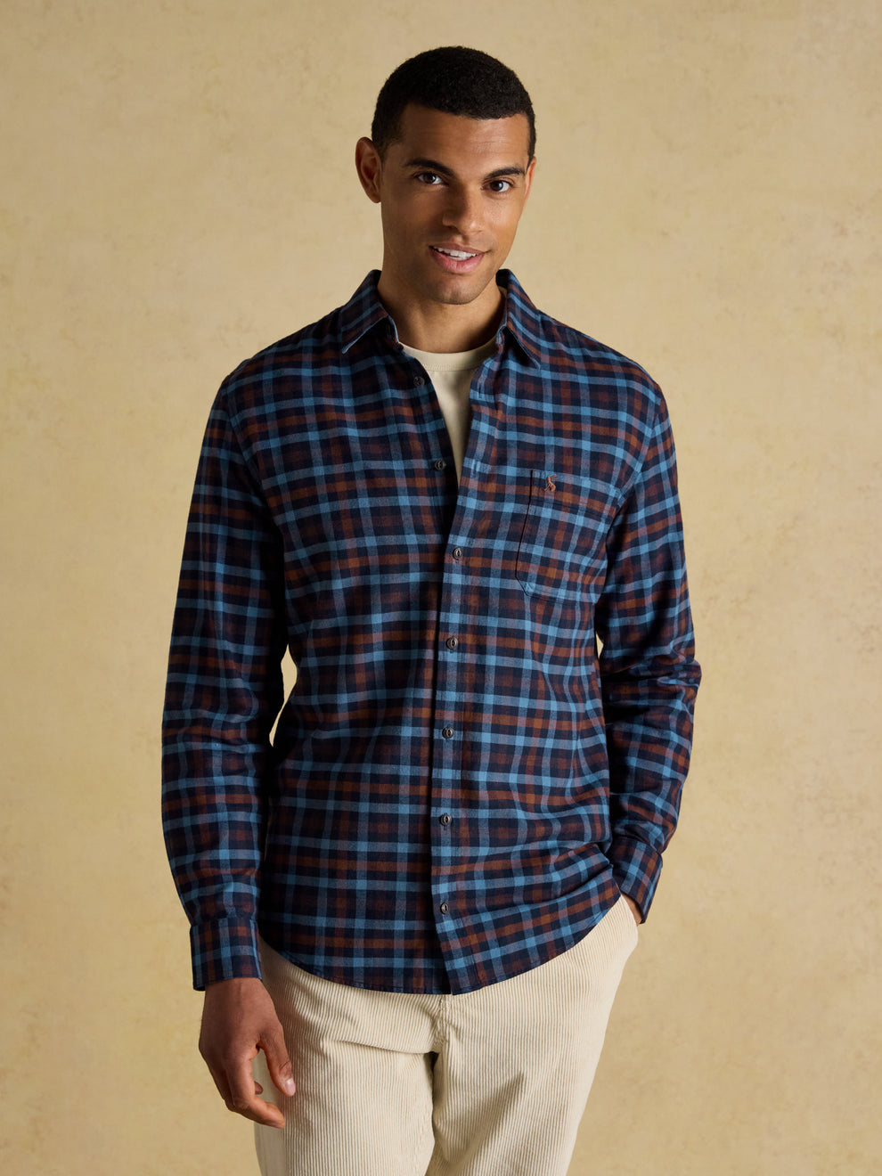 Joules Brushed Flannel Shirt – Sam Turner & Sons