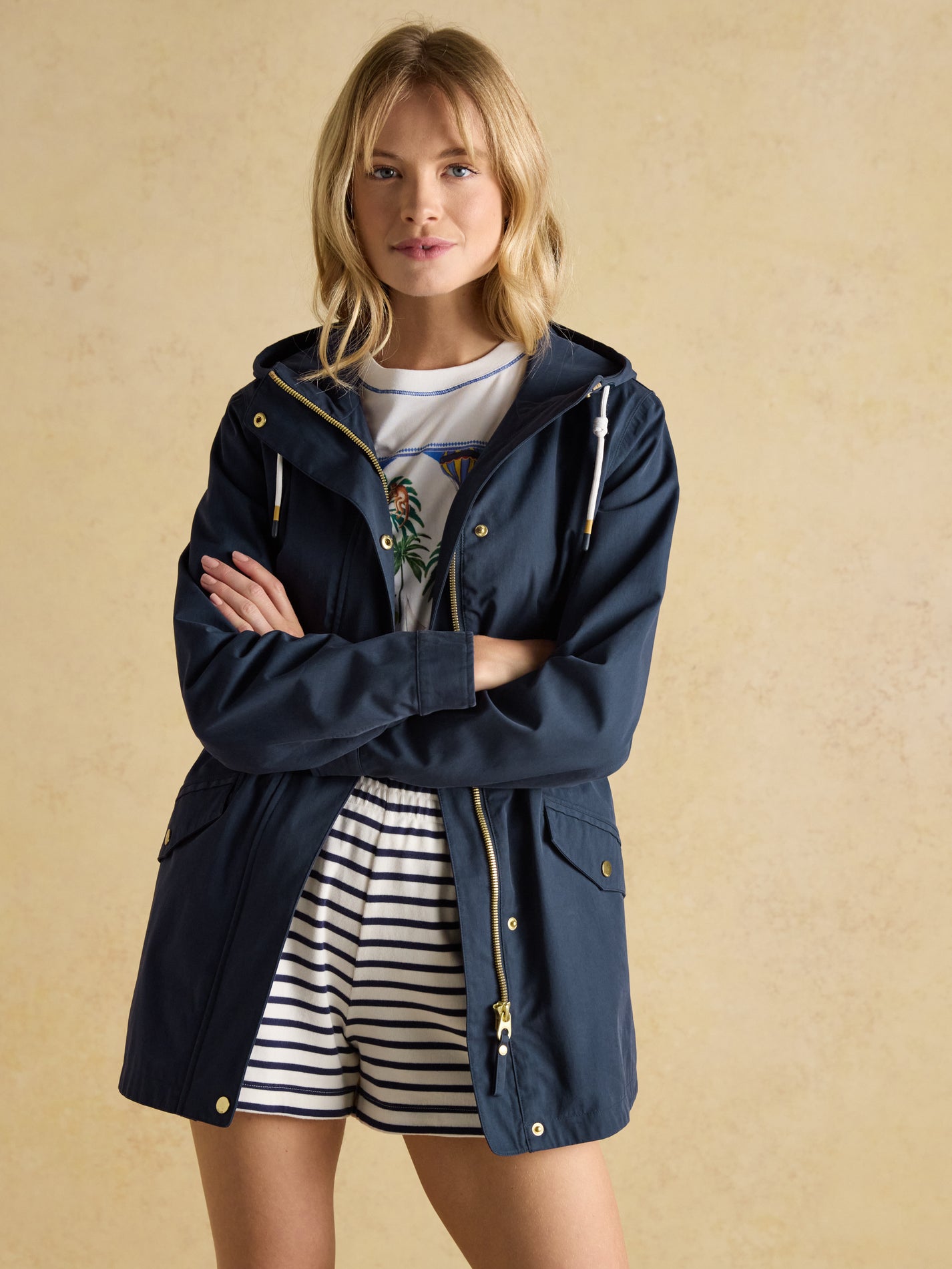 Joules Portwell Waterproof Raincoat with Hood – Sam Turner & Sons