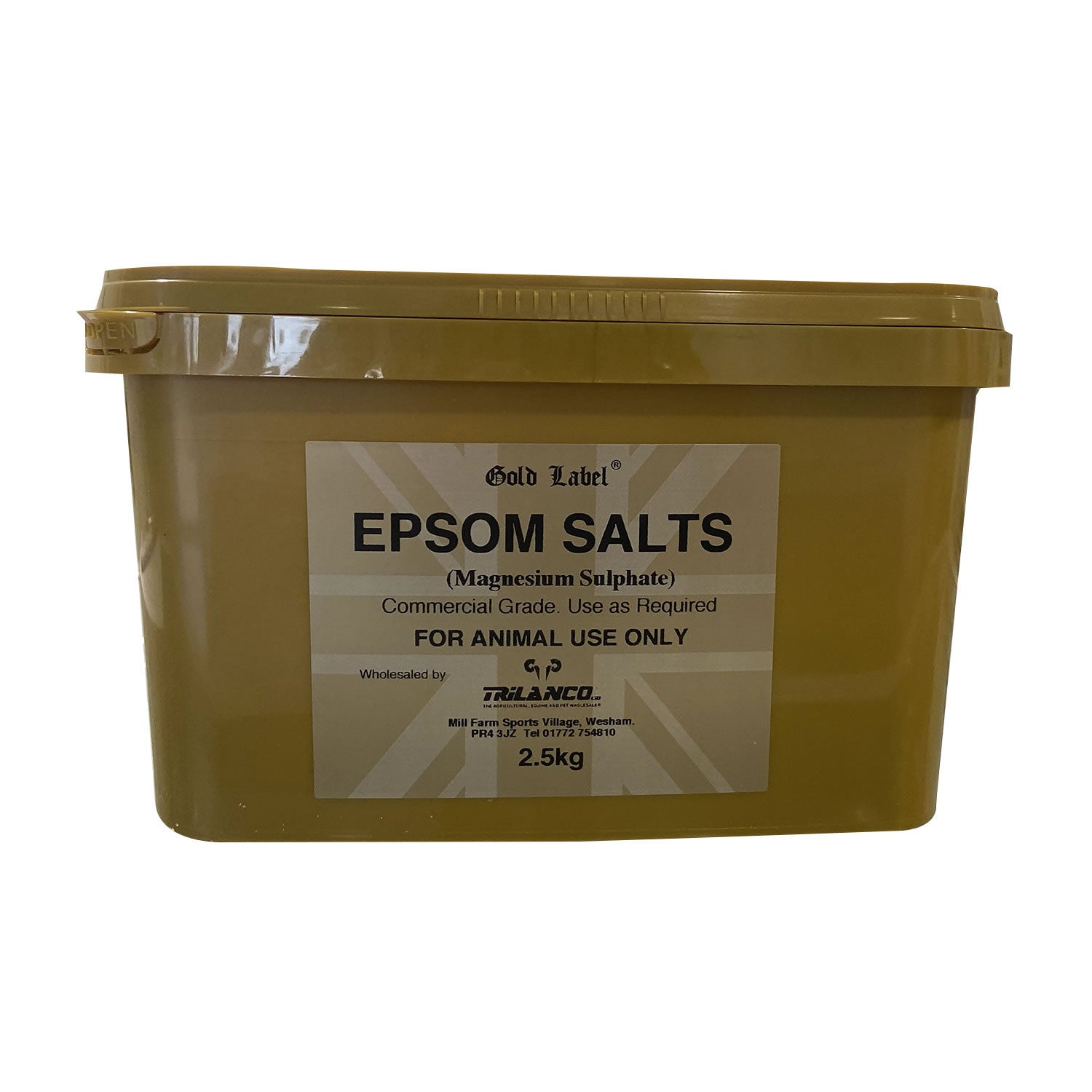 Gold Label Epsom Salts 2.5KG – Sam Turner & Sons