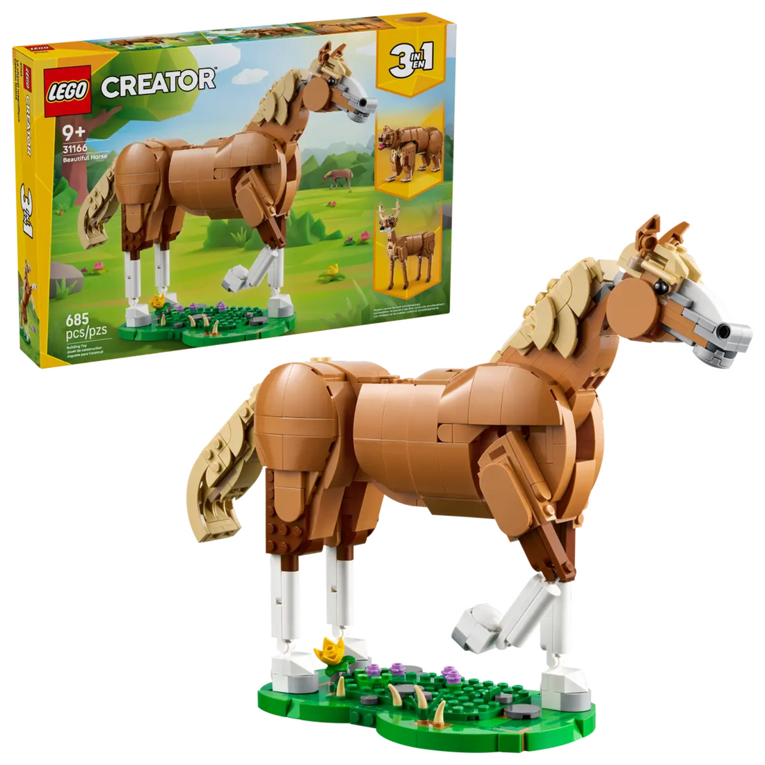 Lego Creator 3-in-1 Beautiful Horse 31166 – Sam Turner & Sons