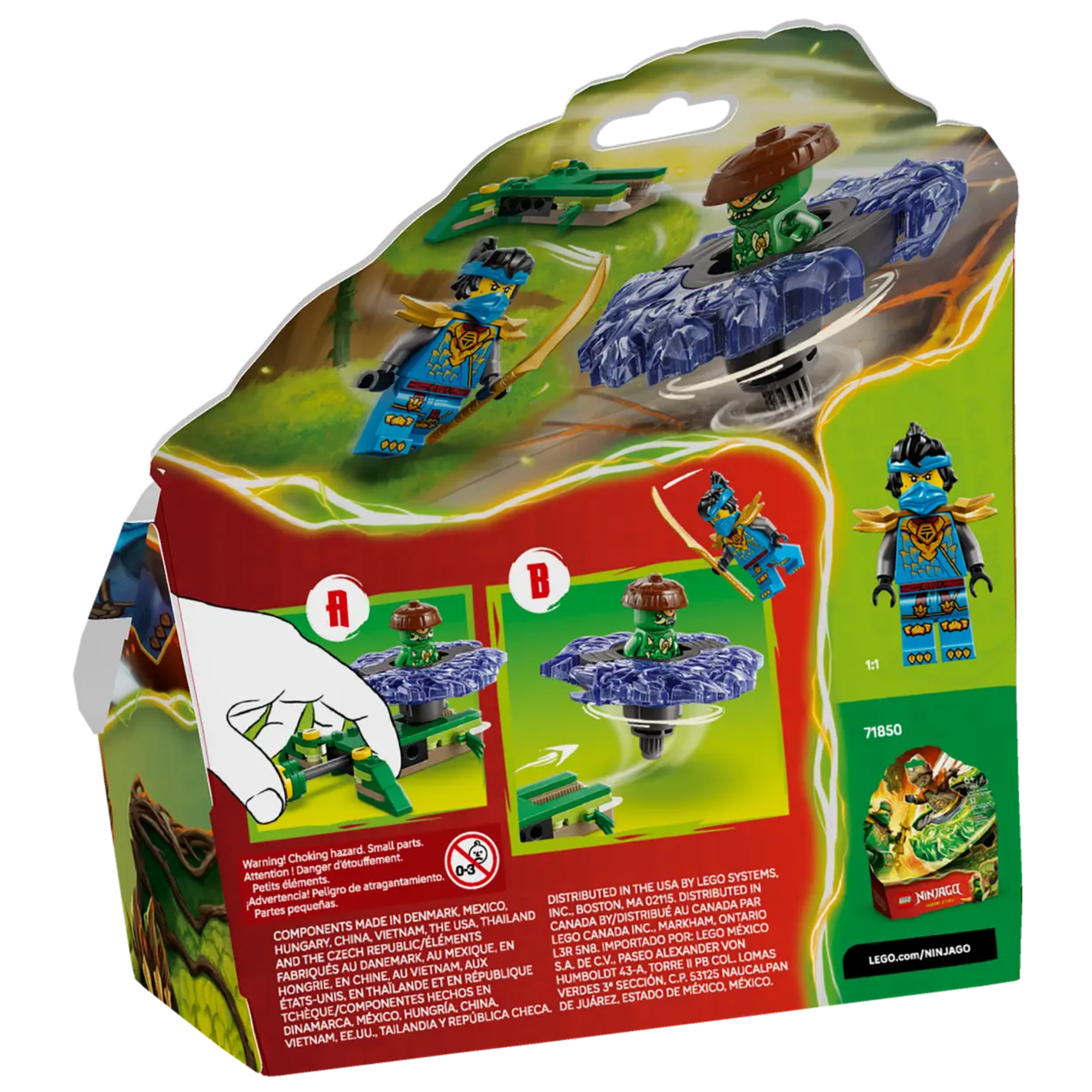 Lego Ninjago Nya vs. Mutation Monster Spinner 71849 – Sam Turner & Sons