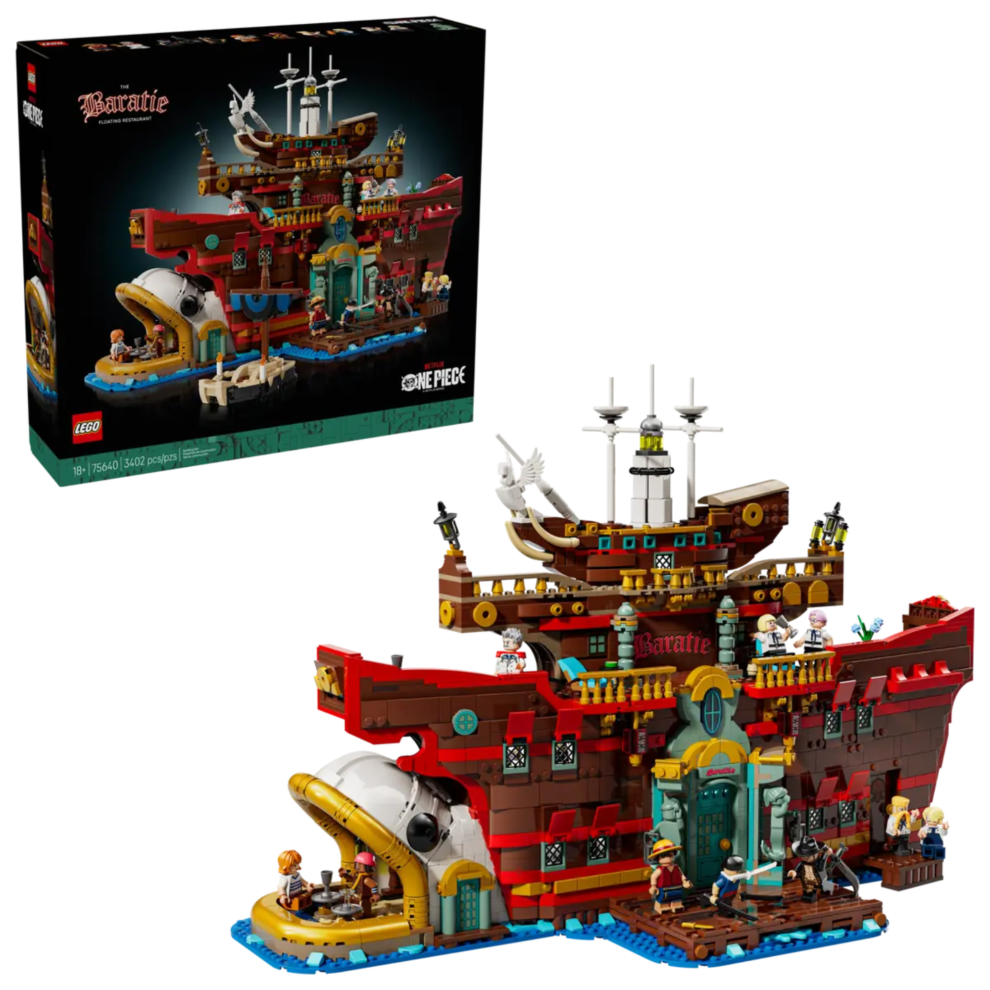Lego One Piece The Baratie Floating Restaurant 75640 – Sam Turner & Sons