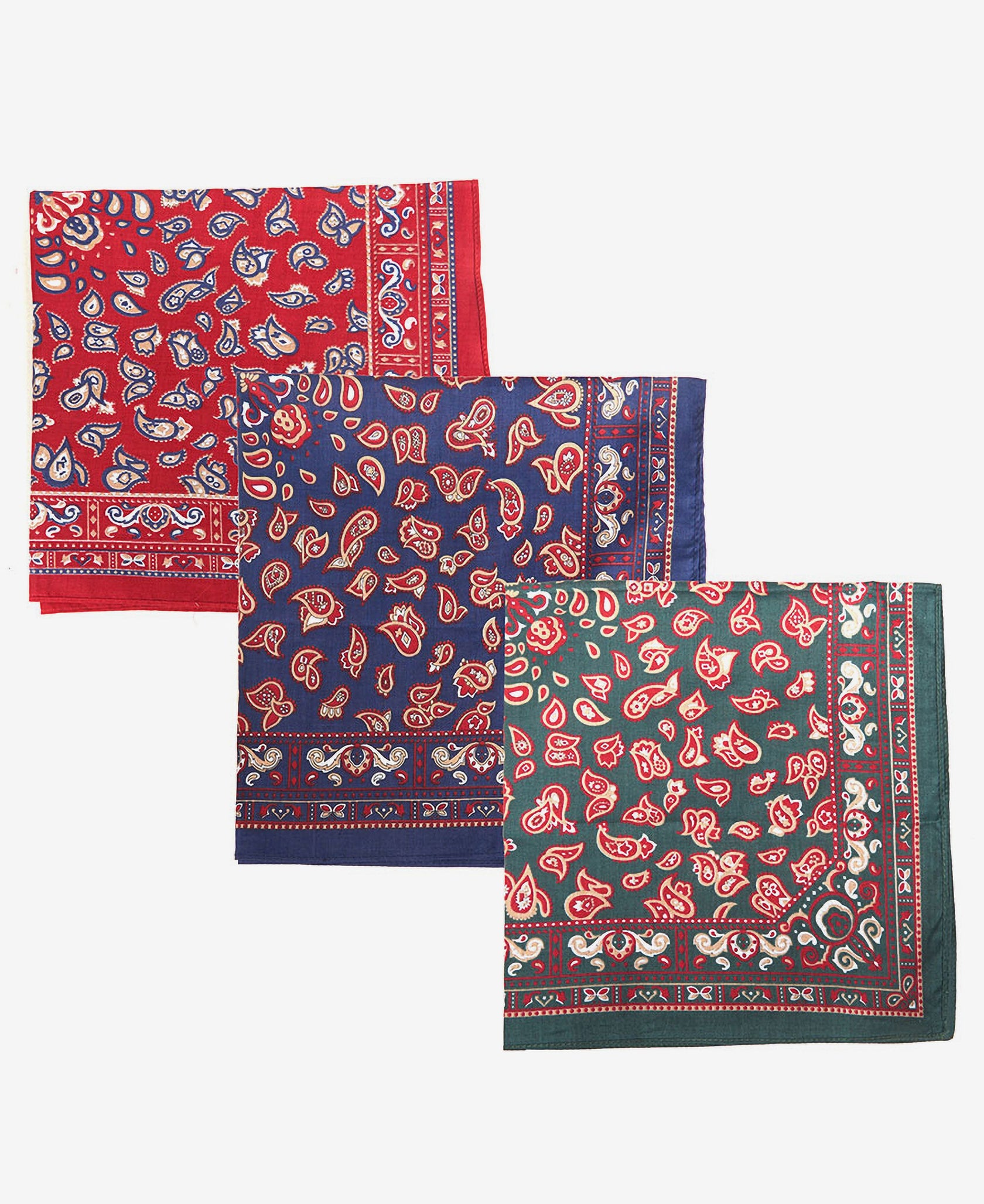 Barbour Handkerchiefs 3 Pack | Barbour Hankies – Sam Turner & Sons