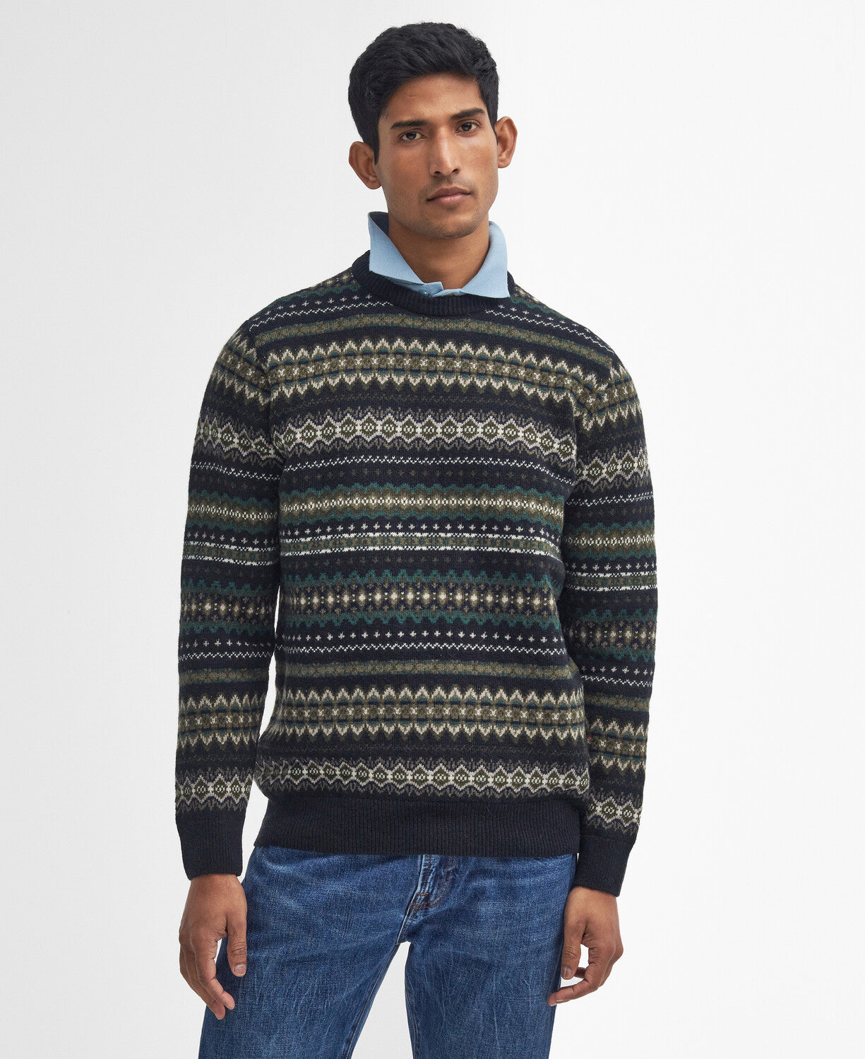 Barbour Case Fair Isle Crew Neck Sweater – Sam Turner & Sons