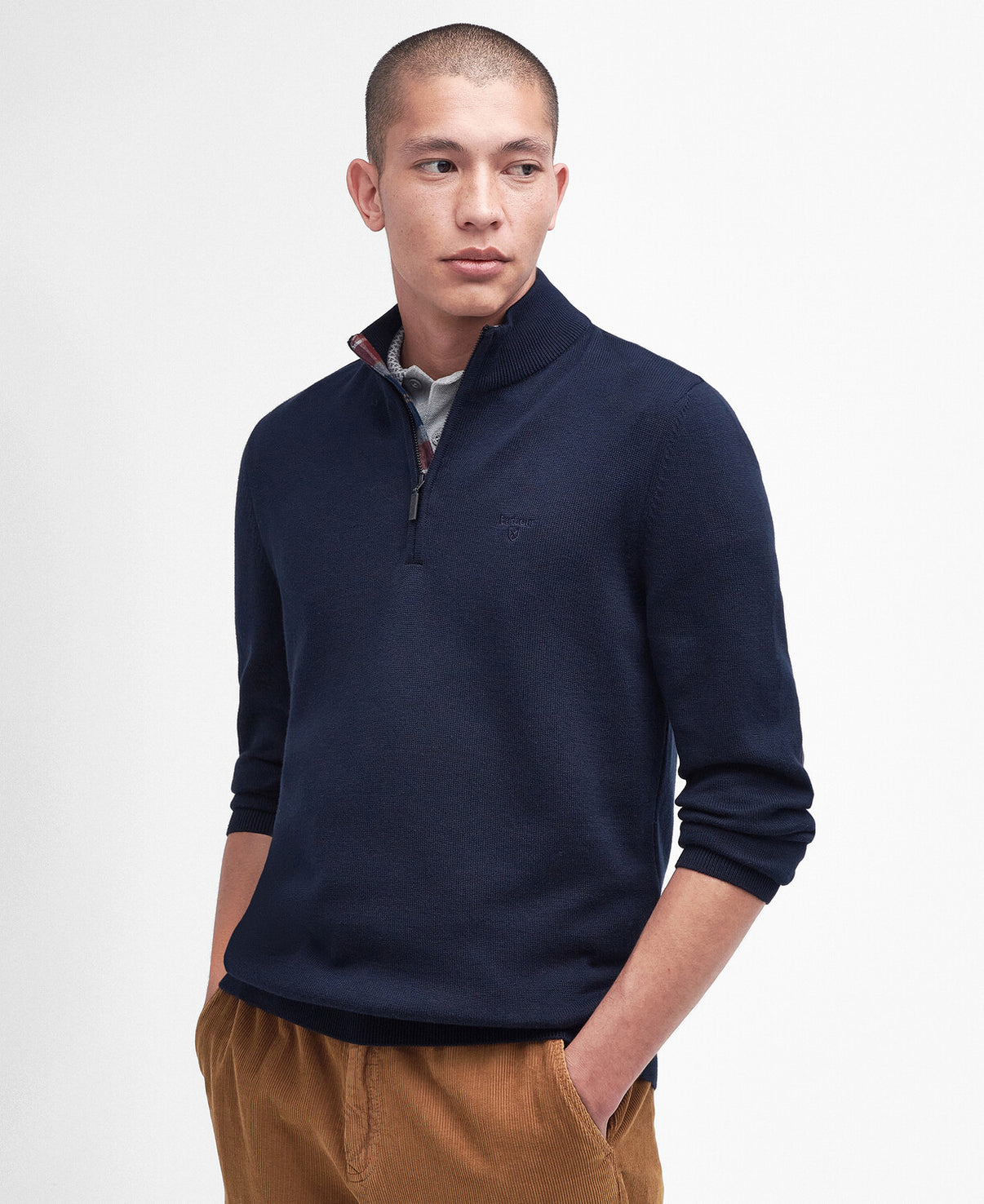 Barbour Avoch Zip-Neck Jumper – Sam Turner & Sons