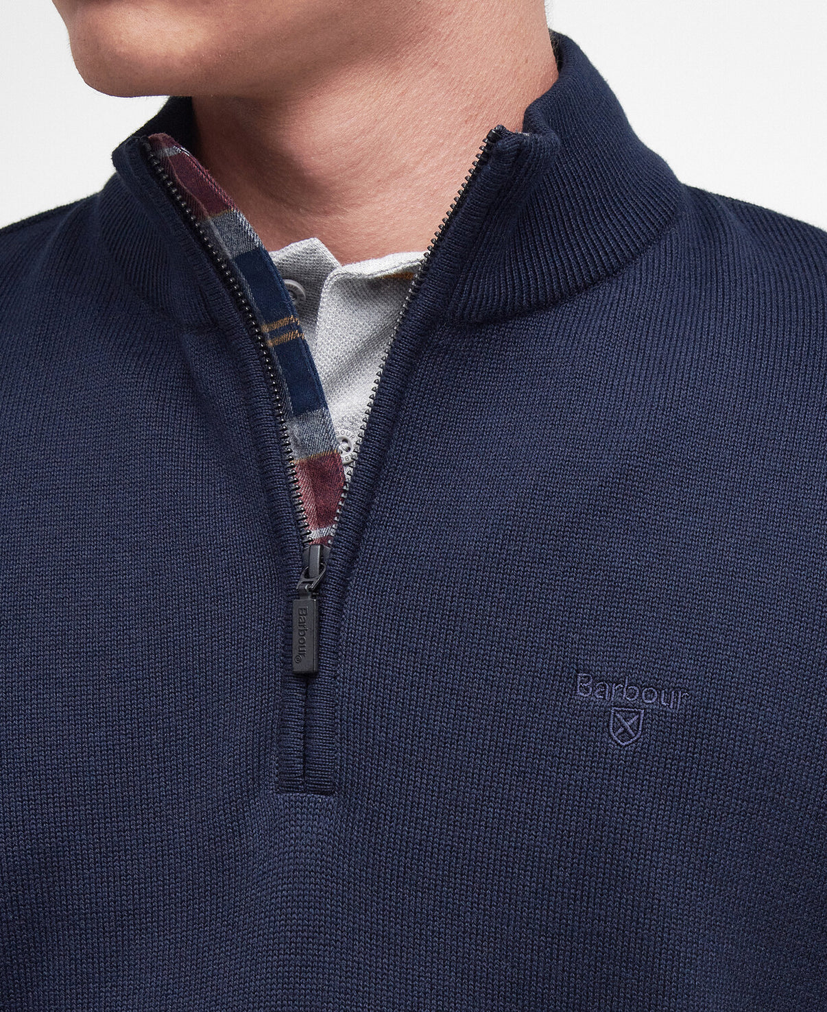 Barbour Avoch Zip-Neck Jumper – Sam Turner & Sons