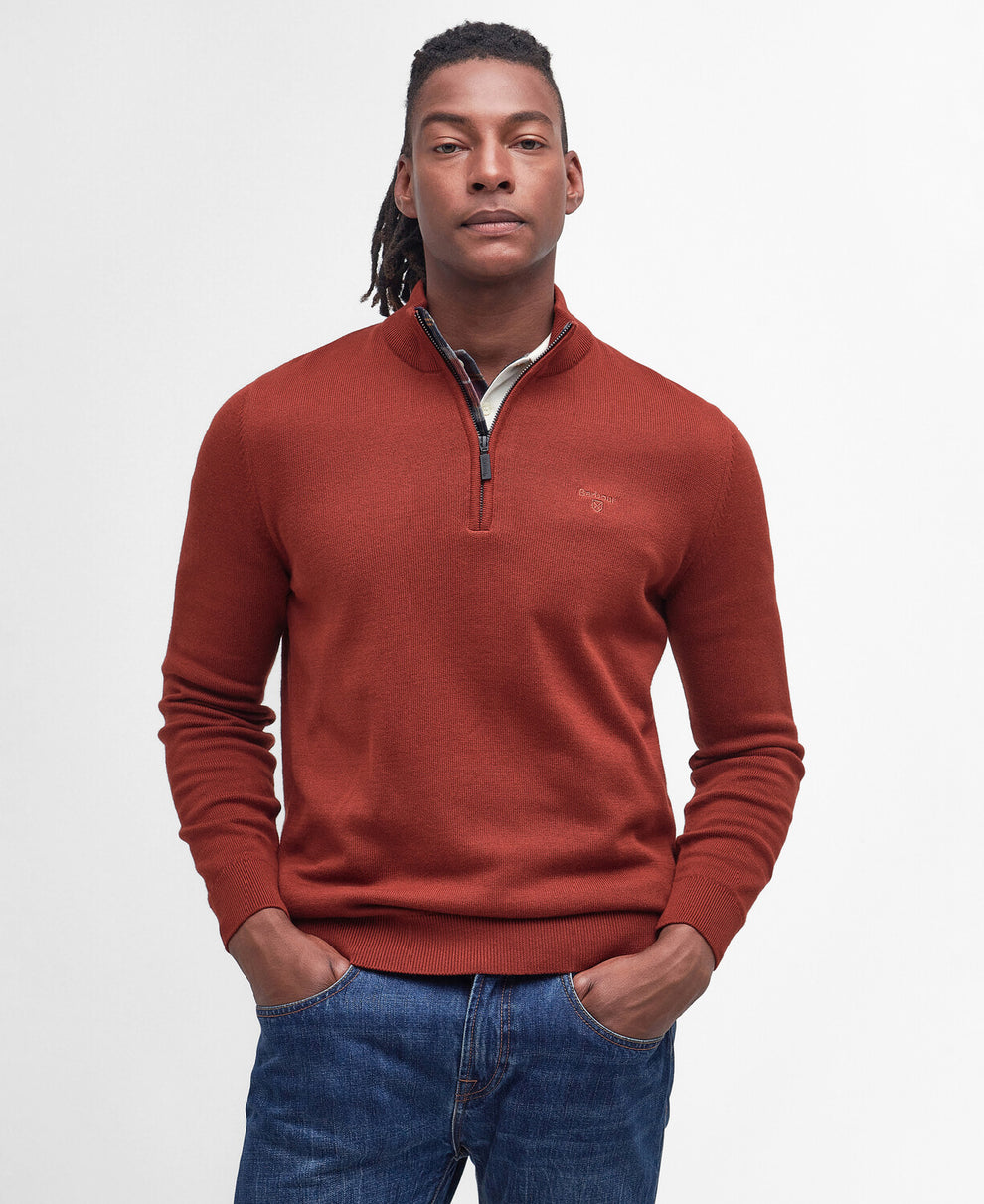 Barbour Avoch Zip-Neck Jumper – Sam Turner & Sons