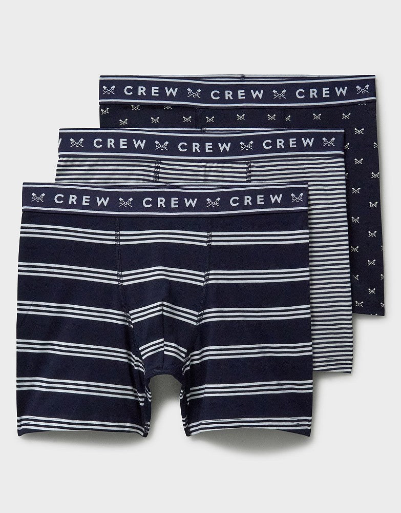 Crew Clothing 3-Pack Jersey Boxer Shorts – Sam Turner & Sons