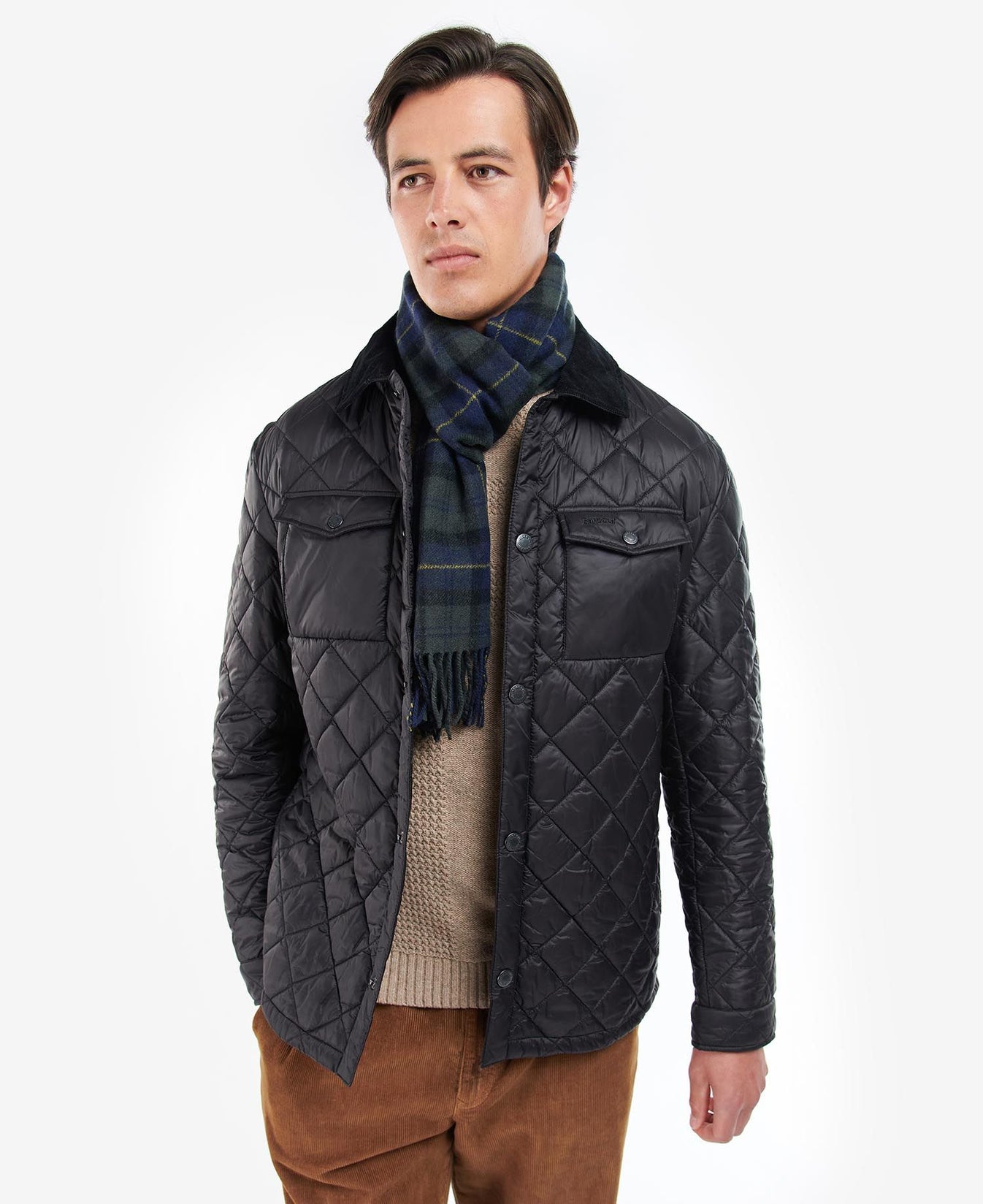 Barbour Tartan Lambswool Scarf | Barbour Scarves – Sam Turner & Sons