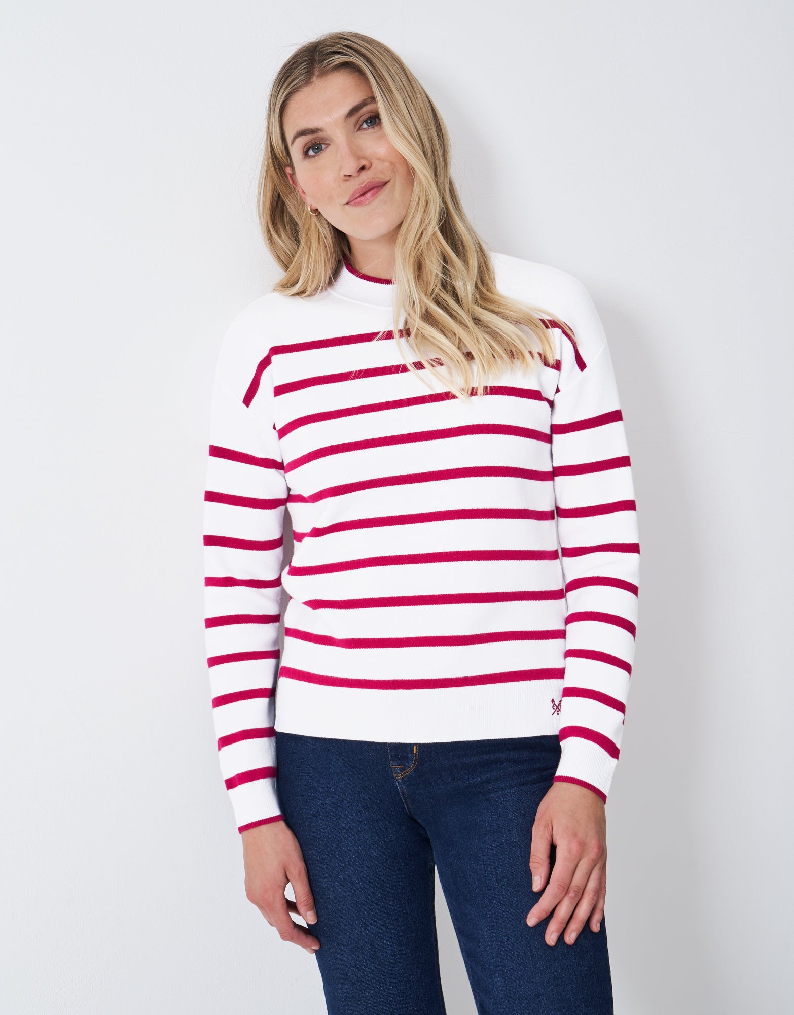 Crew Clothing Patterned Tuck Stitch Jumper – Sam Turner & Sons