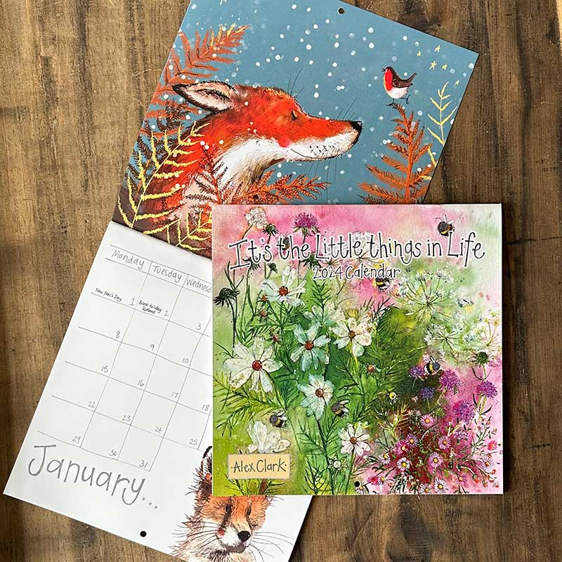 Alex Clark It's the Little Things In Life Calendar 2024 – Sam Turner & Sons