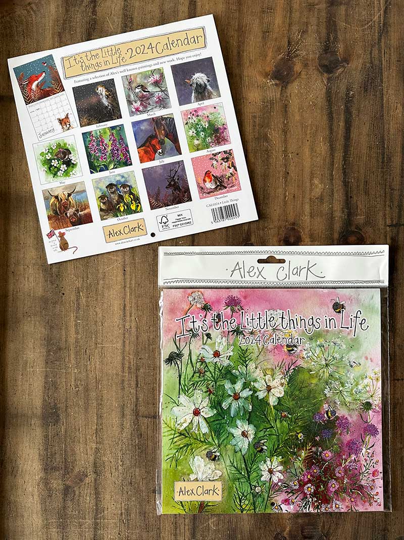 Alex Clark It's the Little Things In Life Calendar 2024 – Sam Turner & Sons
