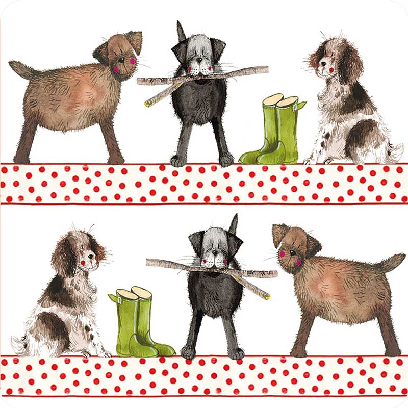 Alex Clark Country Dogs Coaster – Sam Turner & Sons