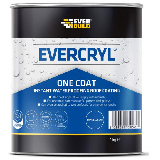 Everbuild Evercryl One Coat Waterproof Roof Coating – Sam Turner & Sons