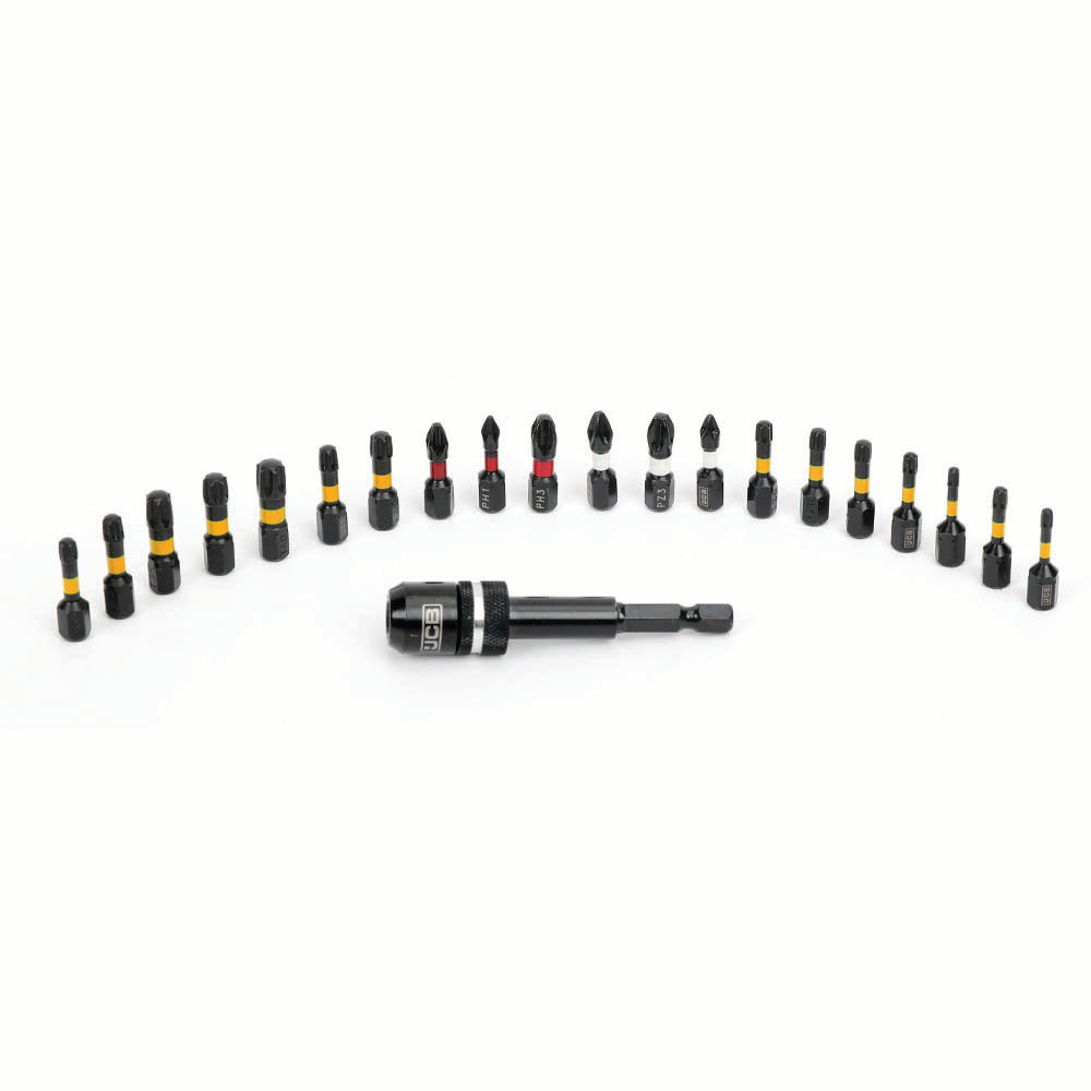 JCB 21 Piece Impact Bit Set JCB-PTA-IM21 – Sam Turner & Sons