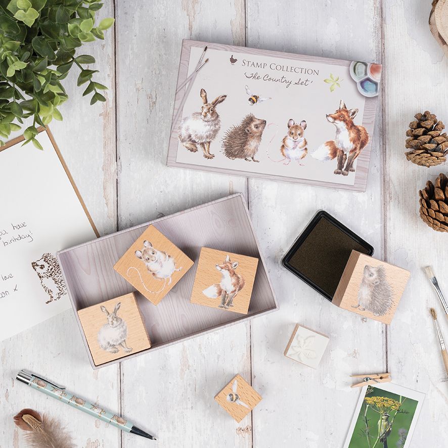 Wrendale The Country Set Country Animal Ink Stamp Set – Sam Turner & Sons