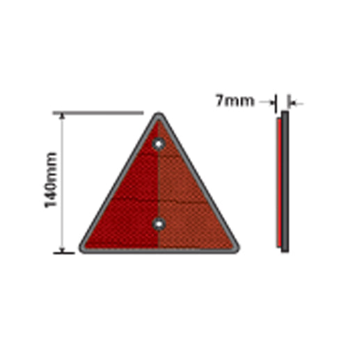 Maypole MP16 Triangle Reflector – Sam Turner & Sons