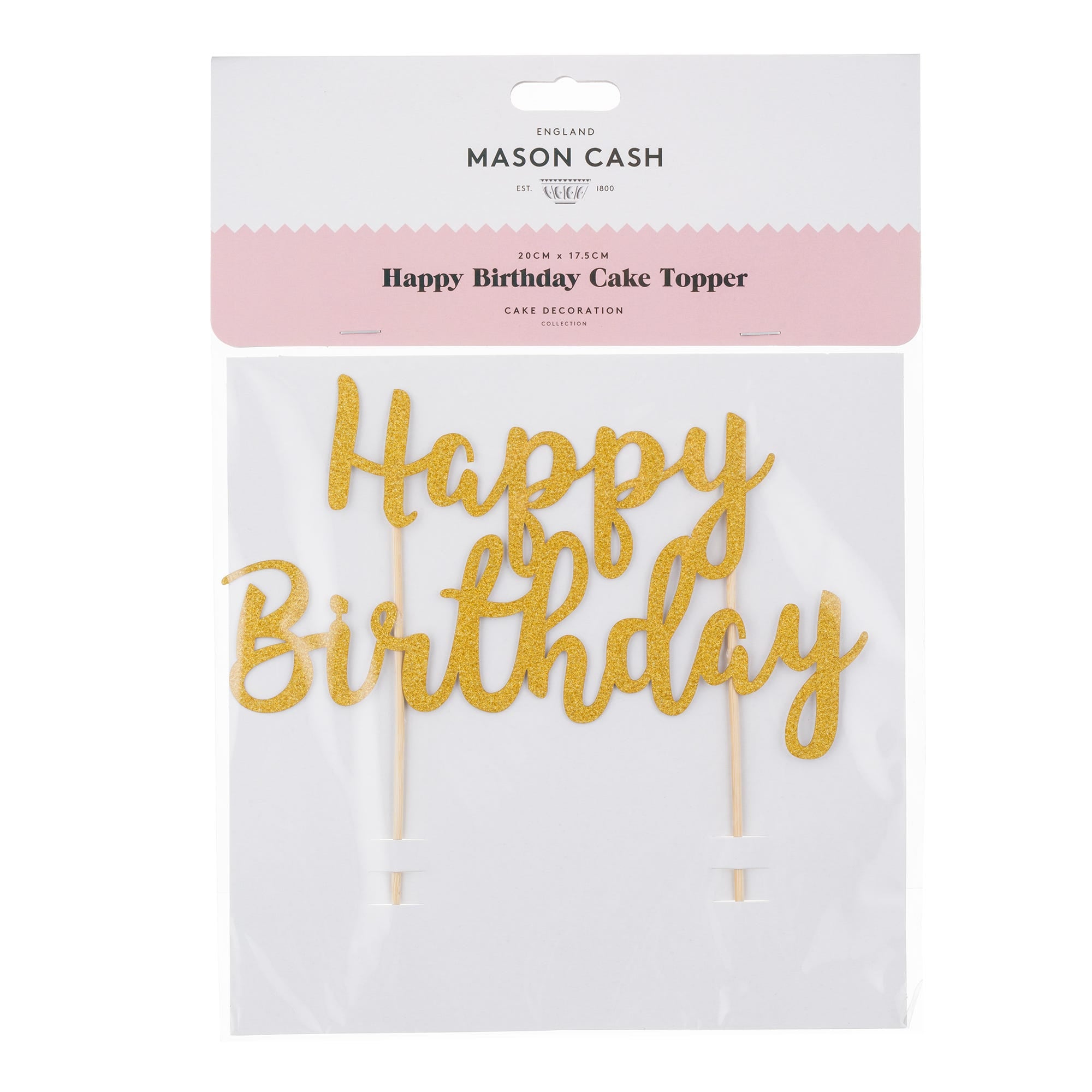 Mason Cash Happy Birthday Cake Topper – Sam Turner & Sons