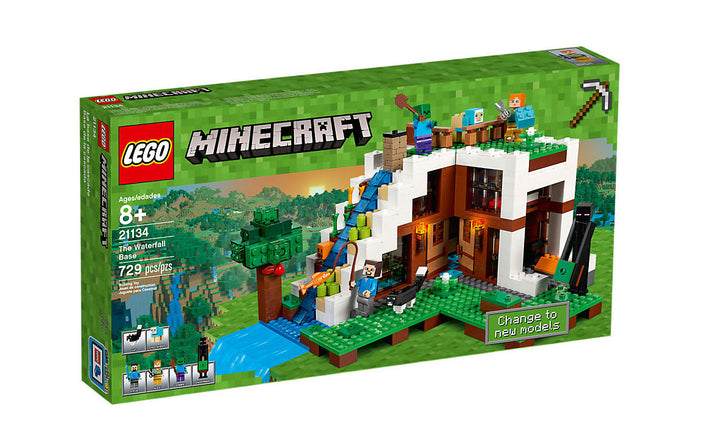 Lego Minecraft The Waterfall Base 21134 – Sam Turner & Sons
