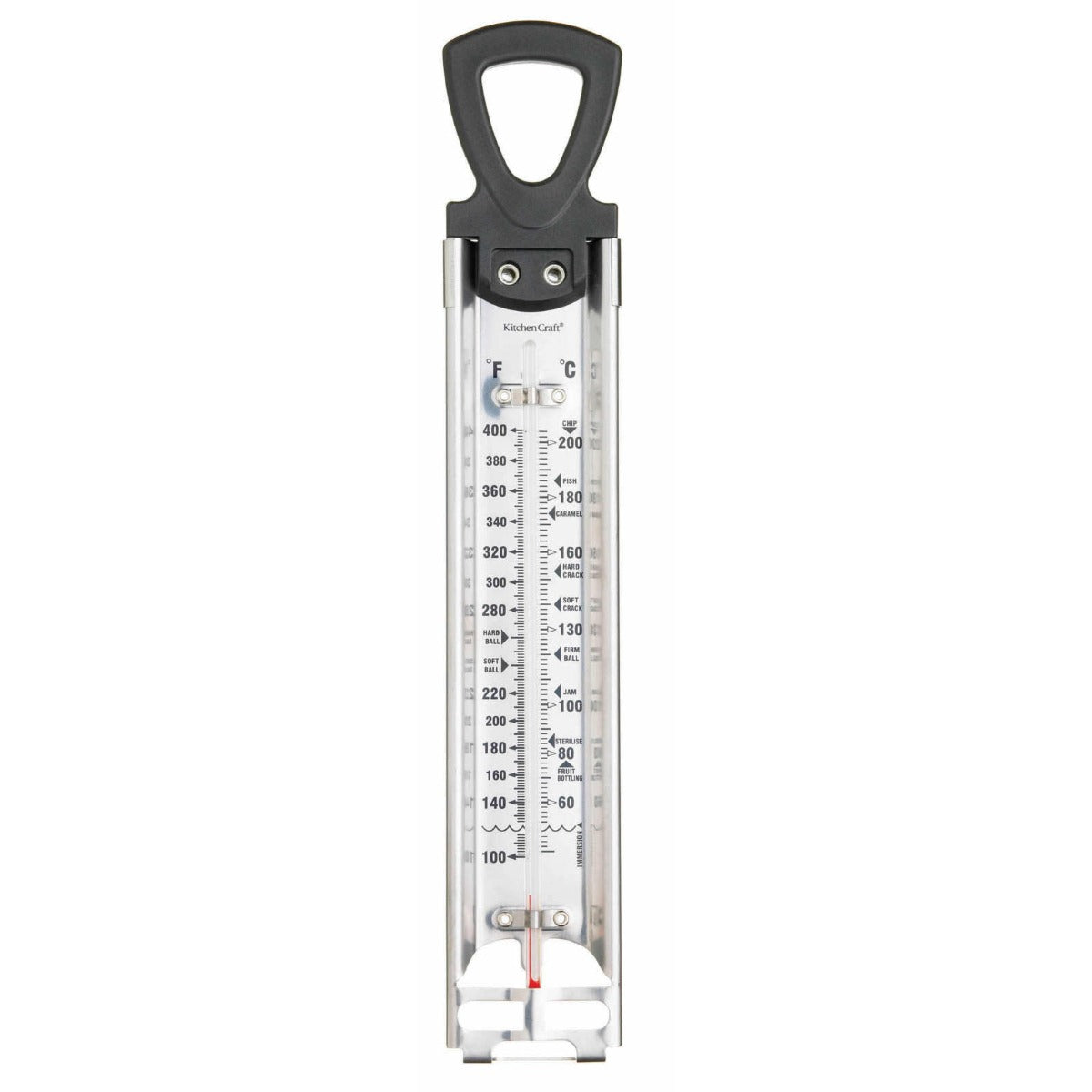 Home Made by KitchenCraft | Deluxe Stainless Steel Cooking Thermometer ...