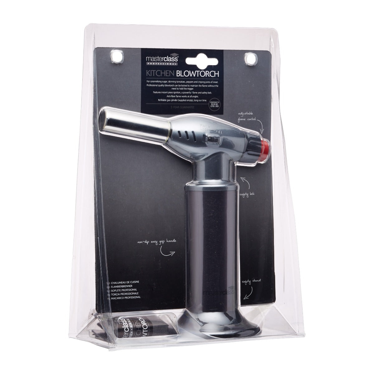 MasterClass Professional Cooks Blowtorch | KitchenCraft – Sam Turner & Sons