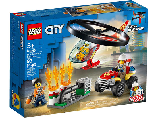 Lego City Fire Helicopter Response | LEGO 60248 – Sam Turner & Sons