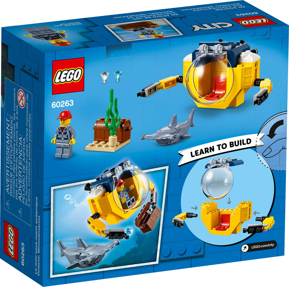 LEGO City Ocean Mini-Submarine 60263 – Sam Turner & Sons
