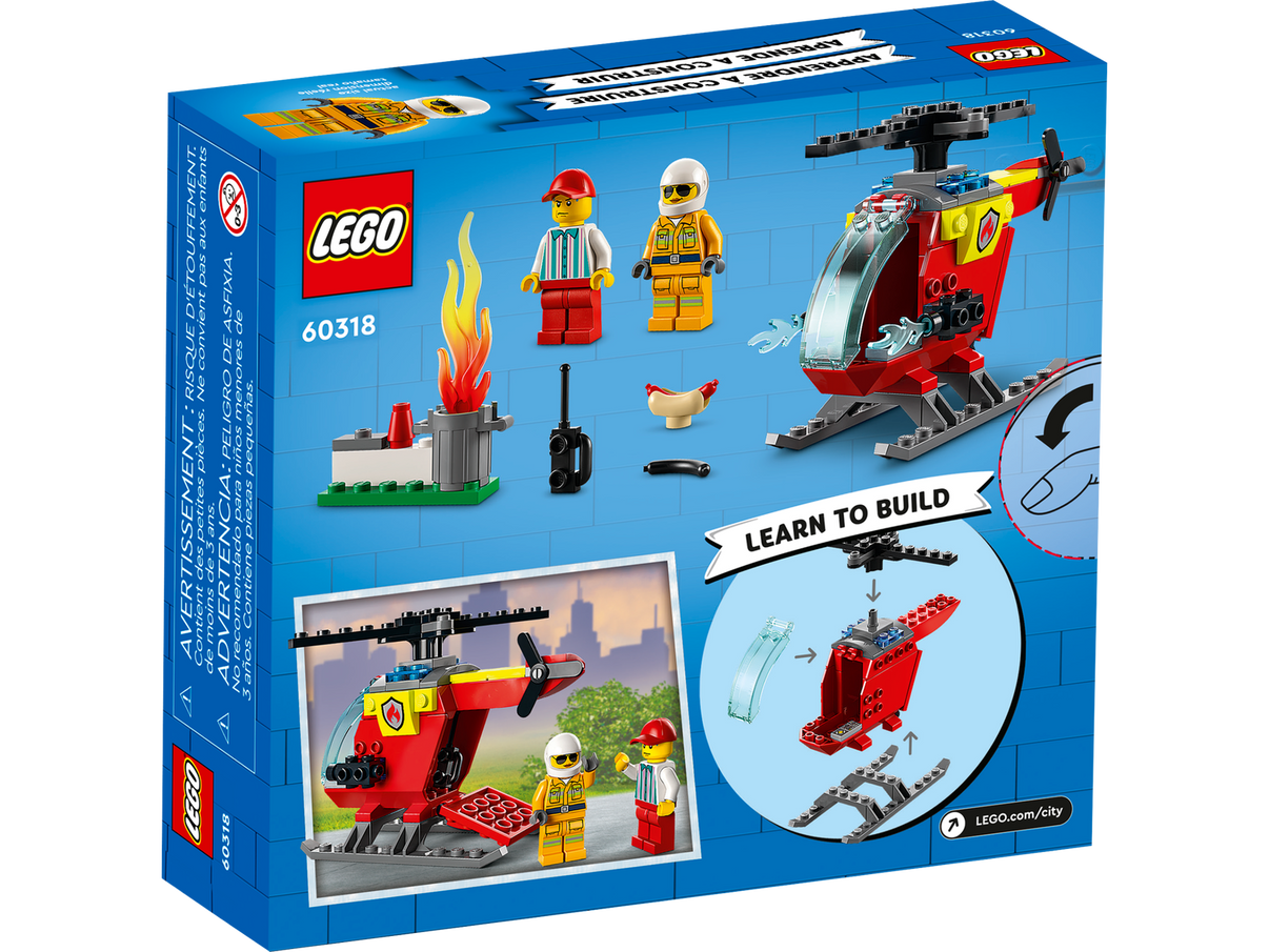 LEGO City Fire Helicopter 60318 – Sam Turner & Sons