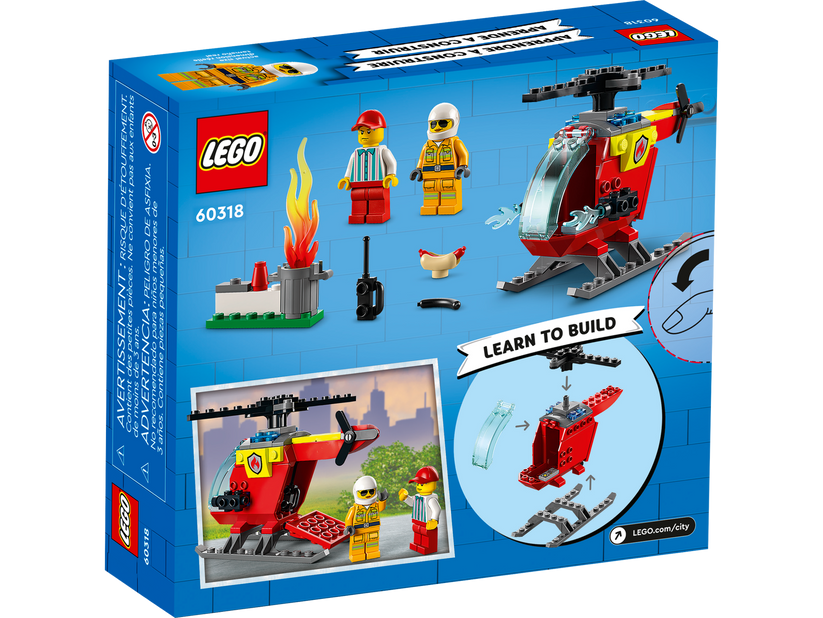 LEGO City Fire Helicopter 60318 – Sam Turner & Sons