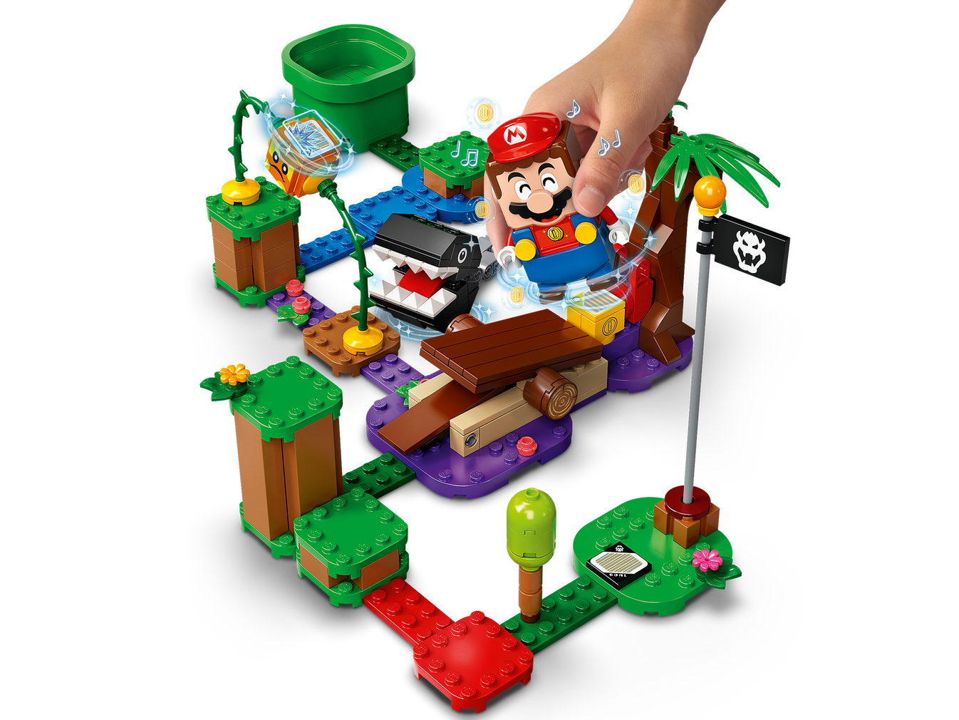 LEGO Super Mario Chain Chomp Jungle Encounter Expansion Set 71381 – Sam ...