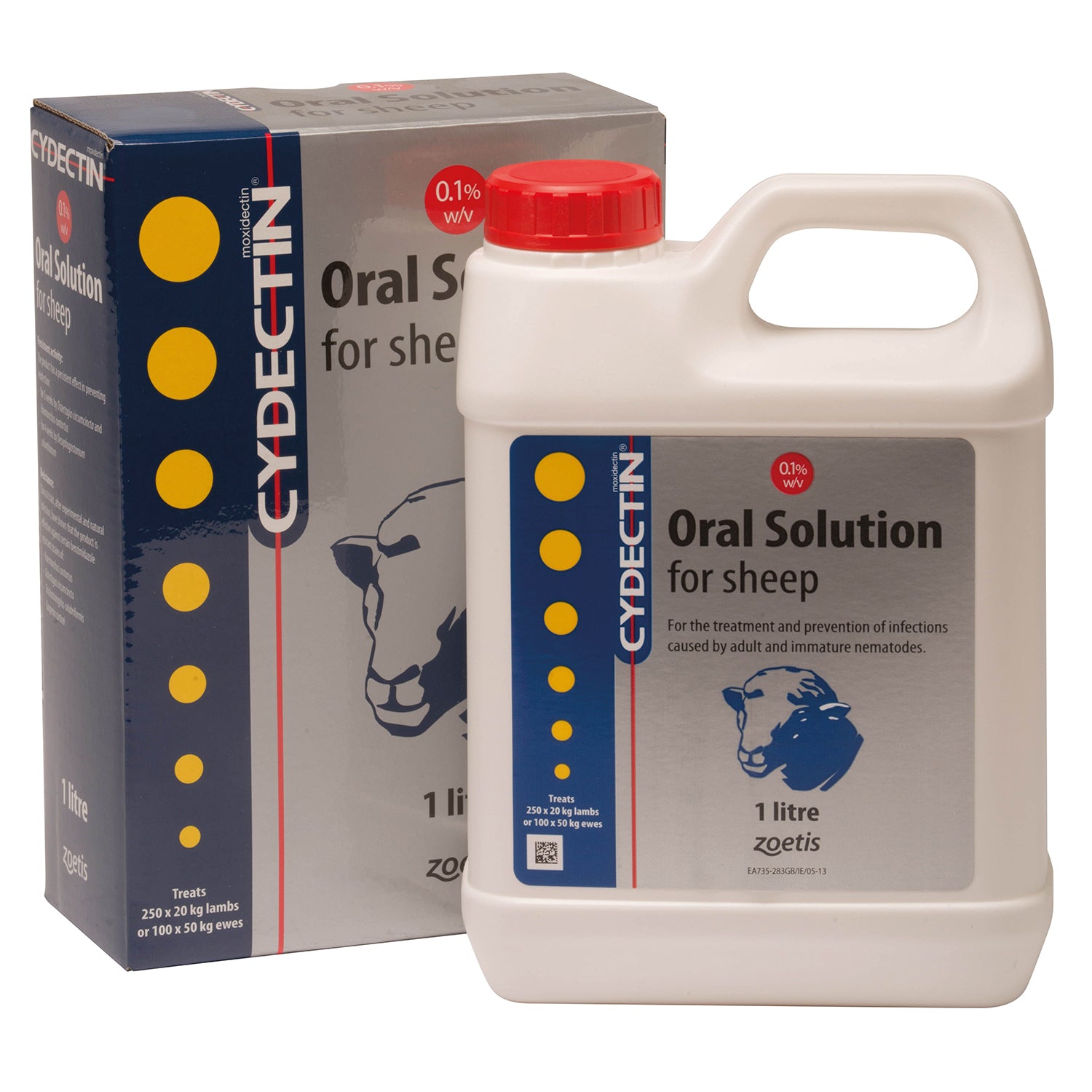 Cydectin 0.1% w/v Oral Solution for Sheep – Sam Turner & Sons