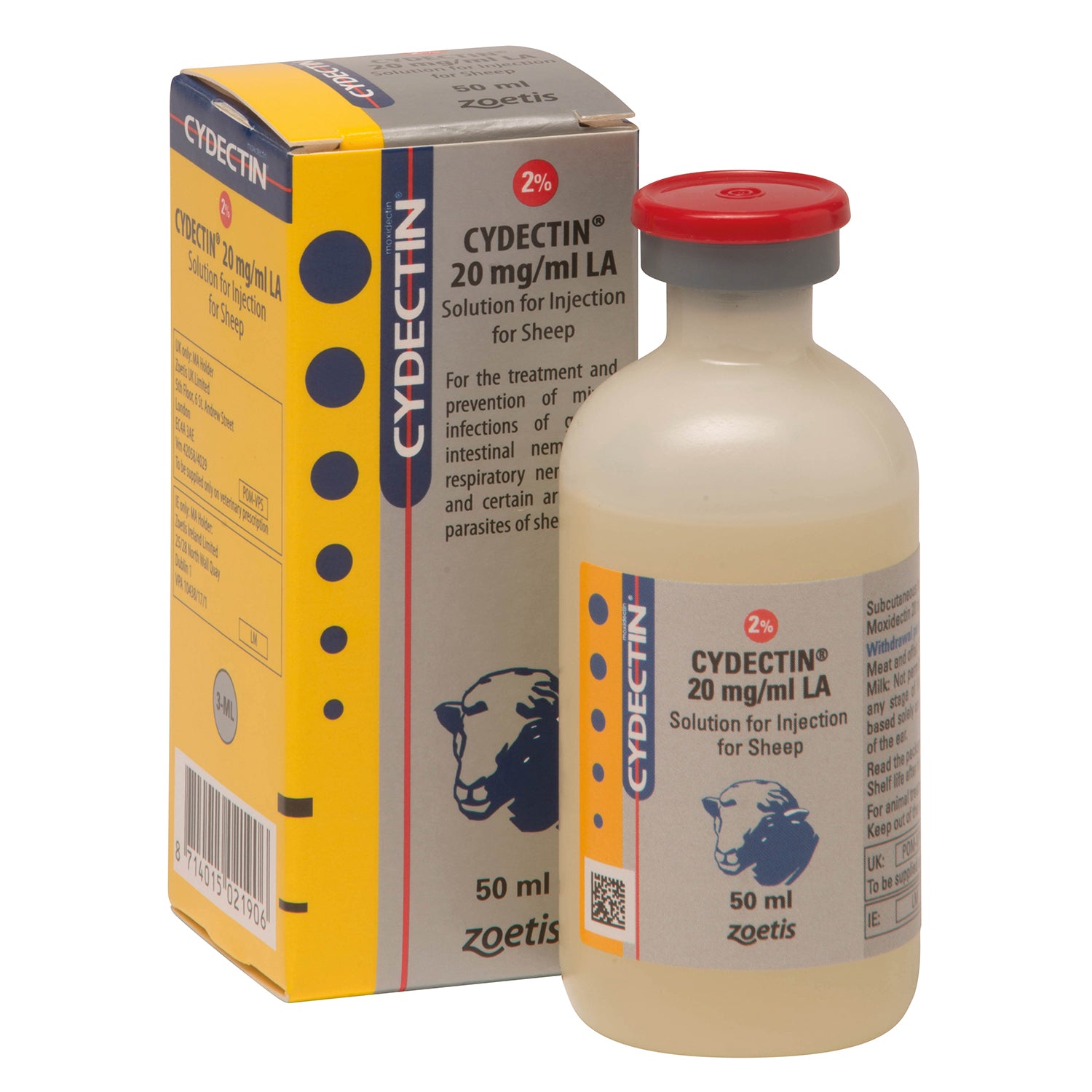 Cydectin 20 mg/ml LA Solution for Injection for Sheep – Sam Turner & Sons
