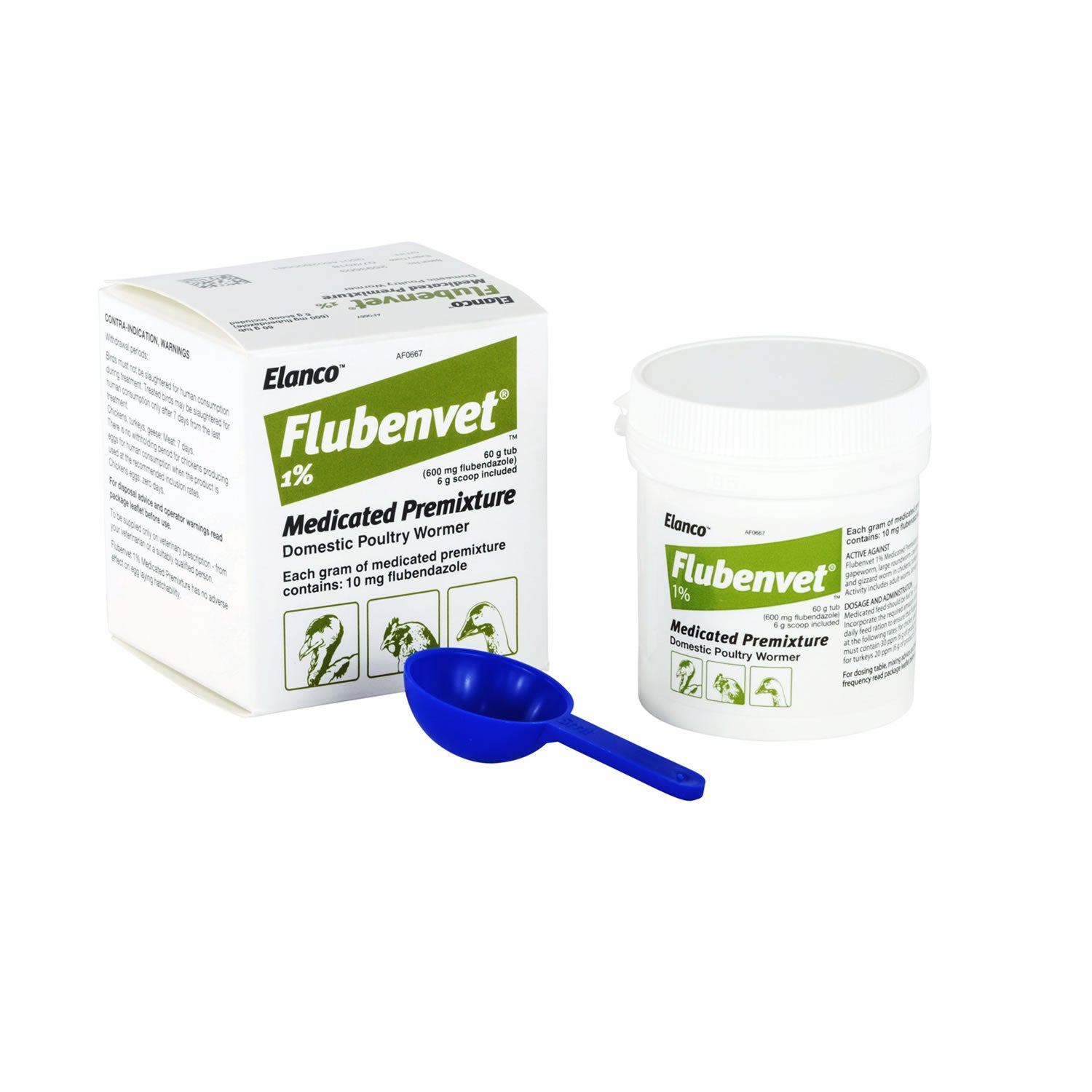 Flubenvet 1% Medicated Premixture 60g – Sam Turner & Sons