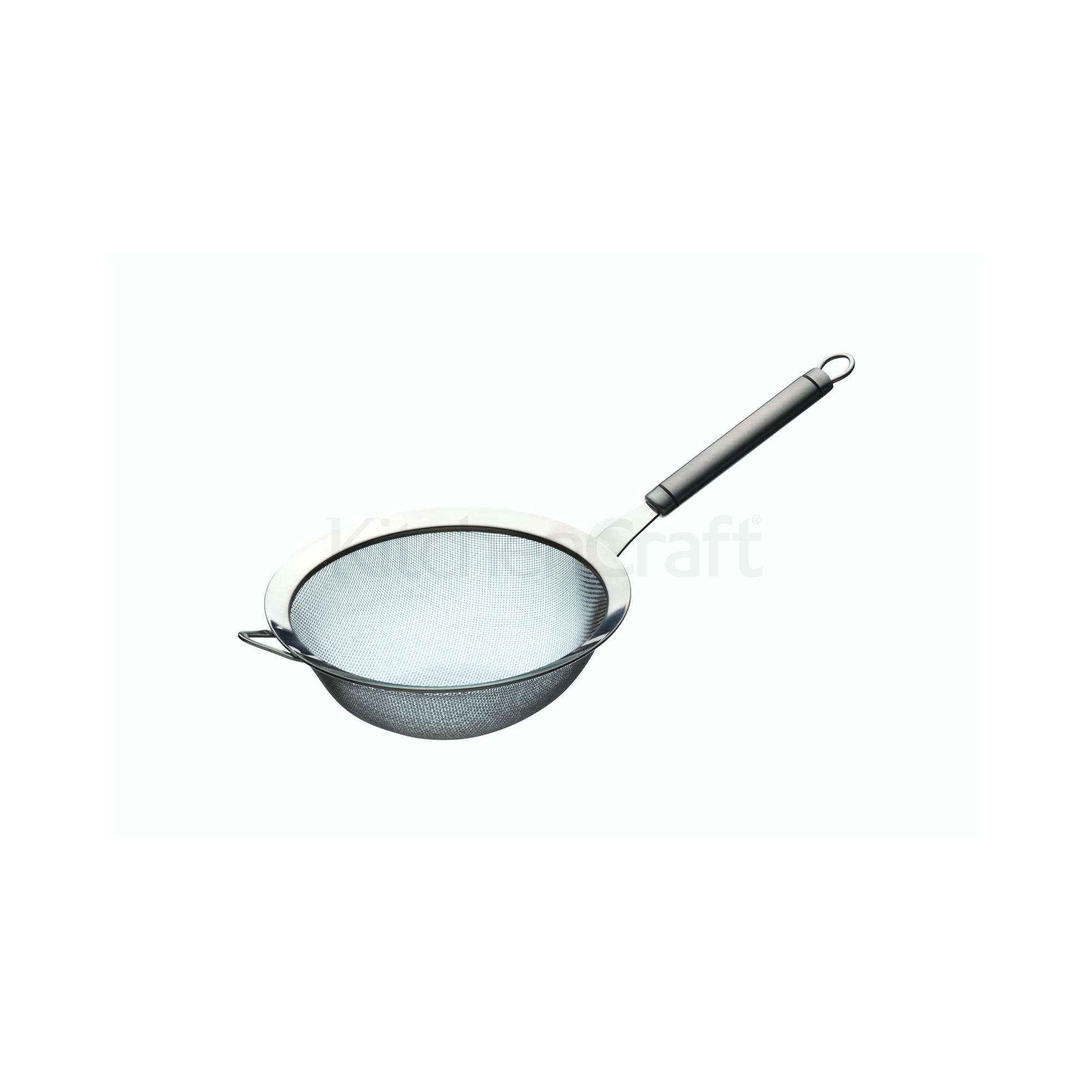 KitchenCraft Oval Handled Professional Stainless Steel Sieve 18cm – Sam ...
