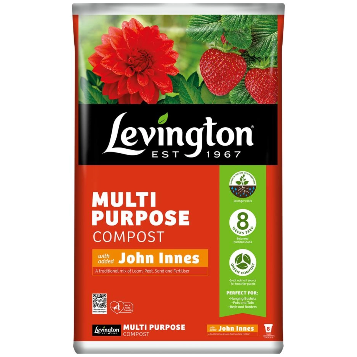 Levington Multi Purpose Compost John Innes 40L – Sam Turner & Sons