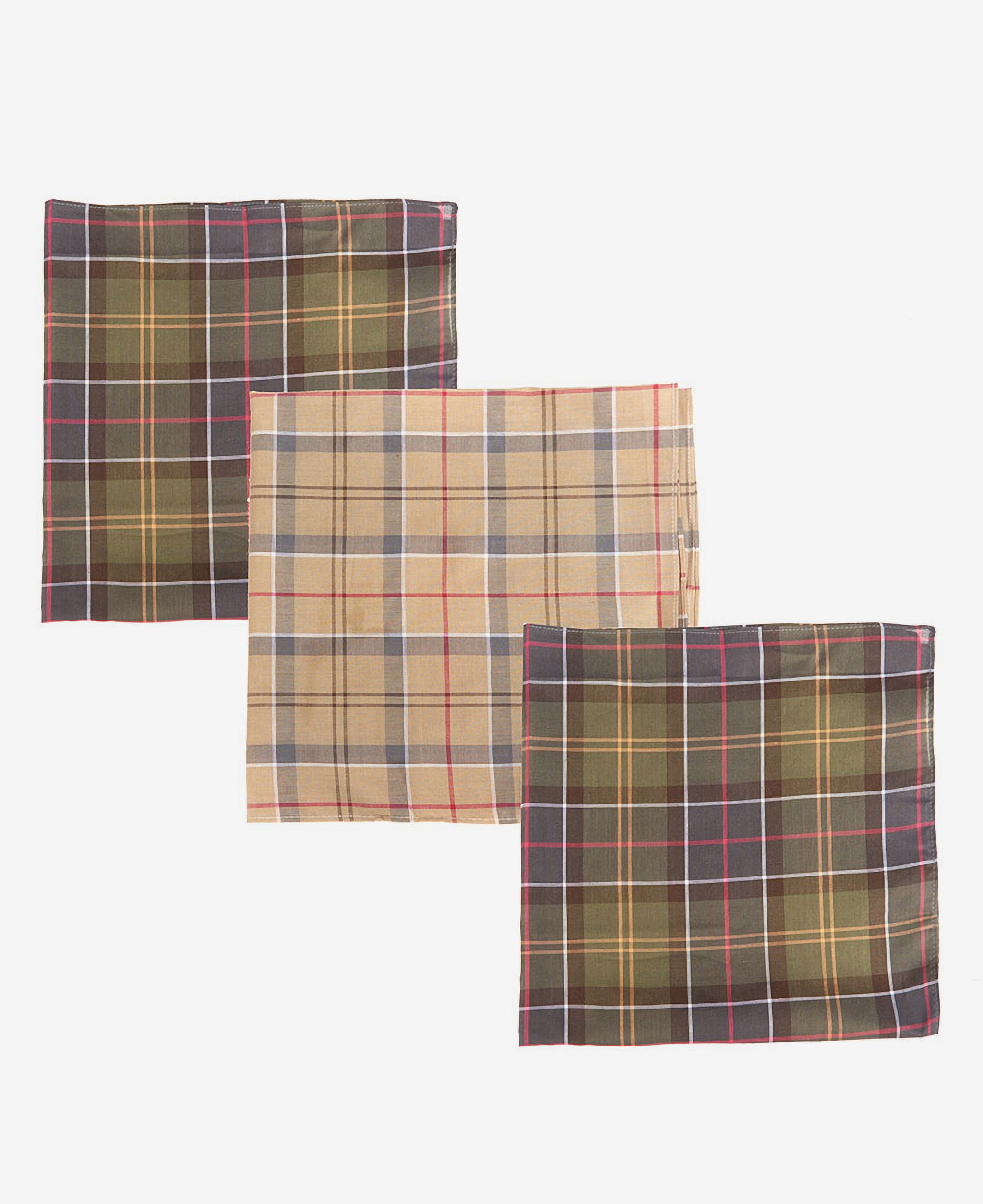 Barbour Handkerchiefs 3 Pack | Barbour Hankies – Sam Turner & Sons