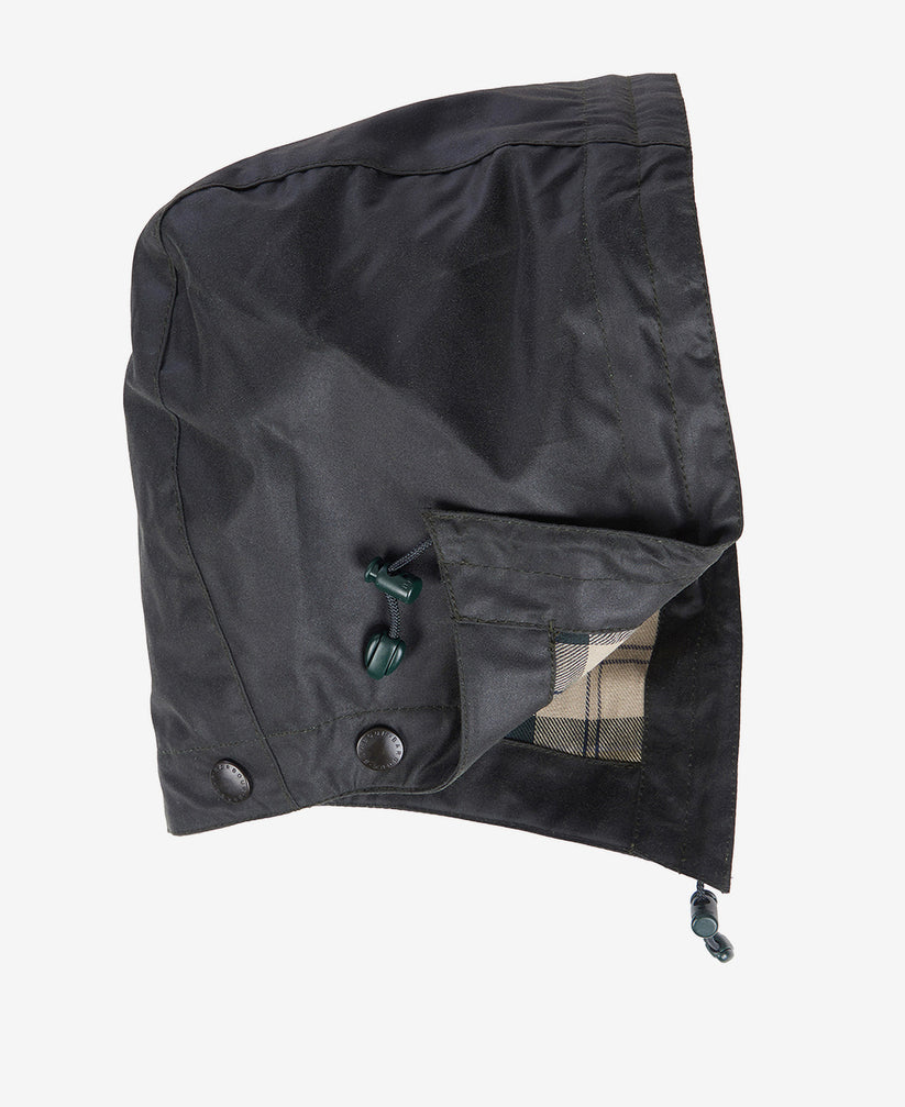 Barbour Waxed Cotton Hood | Barbour Interactive Hoods – Sam Turner & Sons